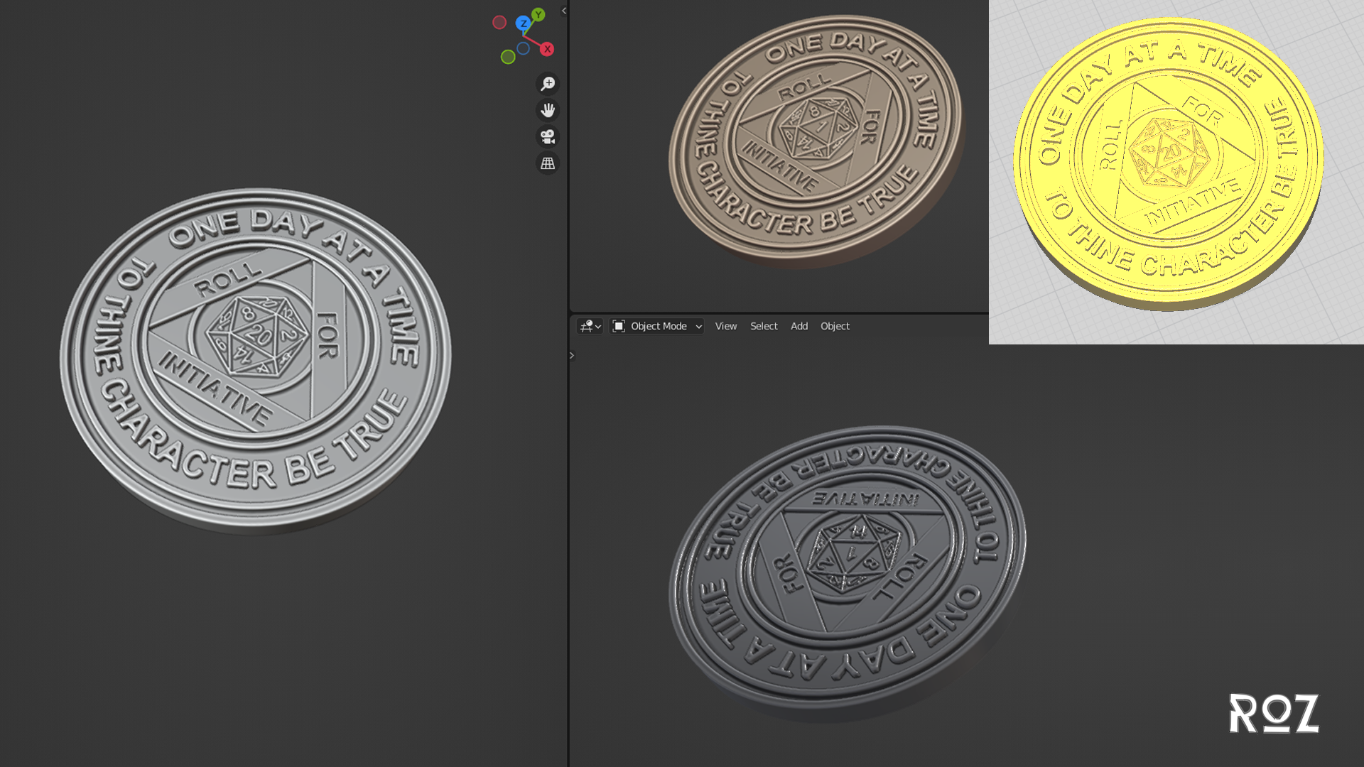 Playing Coin | 3D models download | Creality Cloud