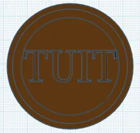 Free Badges & Coins STL Download - Round Tuit (I'll get a)by Wilde_Bill