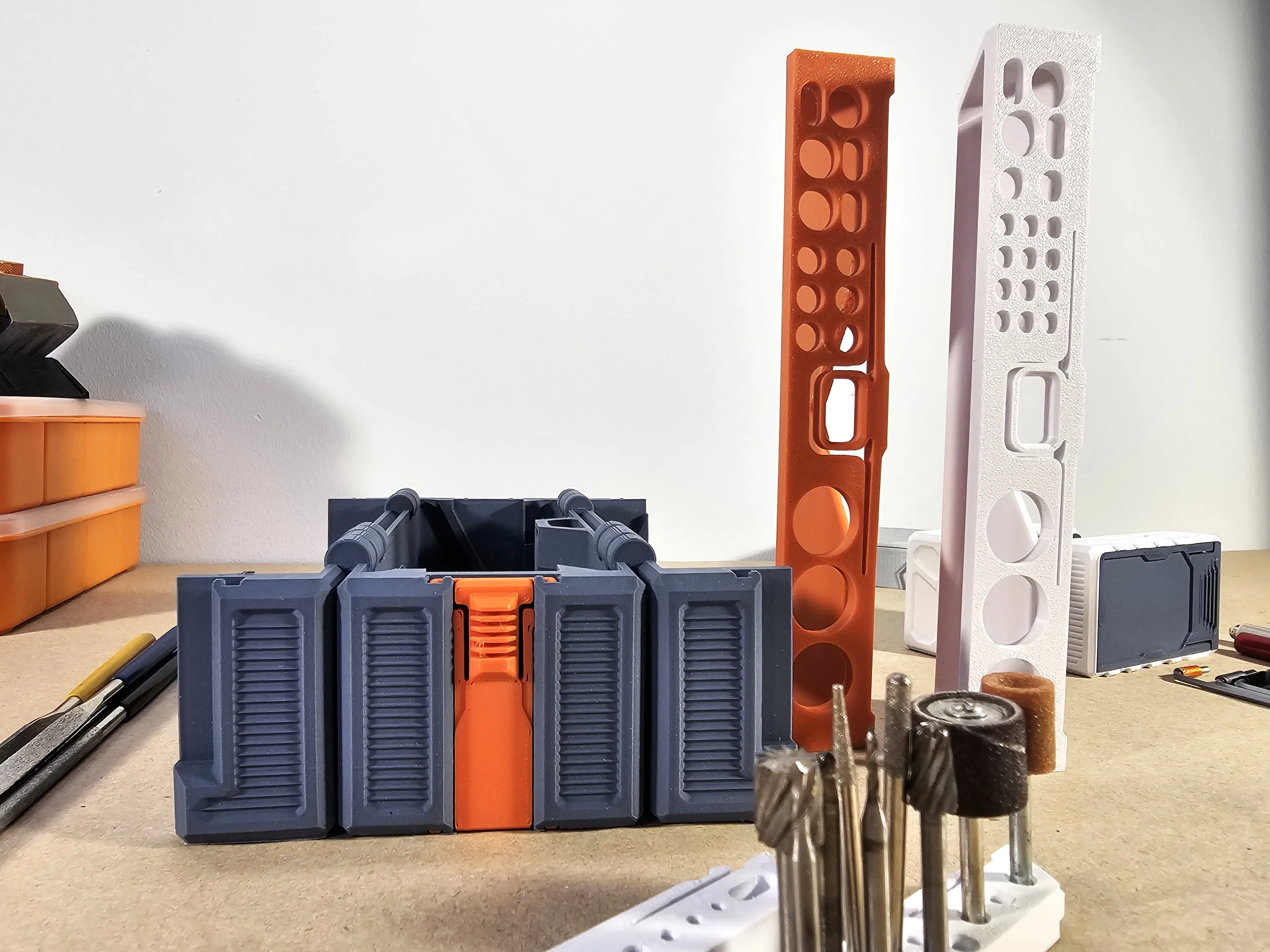 Tools & Spare Parts STL Download - TOOL BOX STATIONby Den Stasis