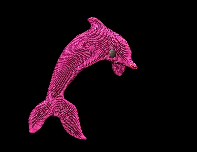 3D Printer Files | 3MF File | Dolphin miniature 3d Model | Creality Cloud