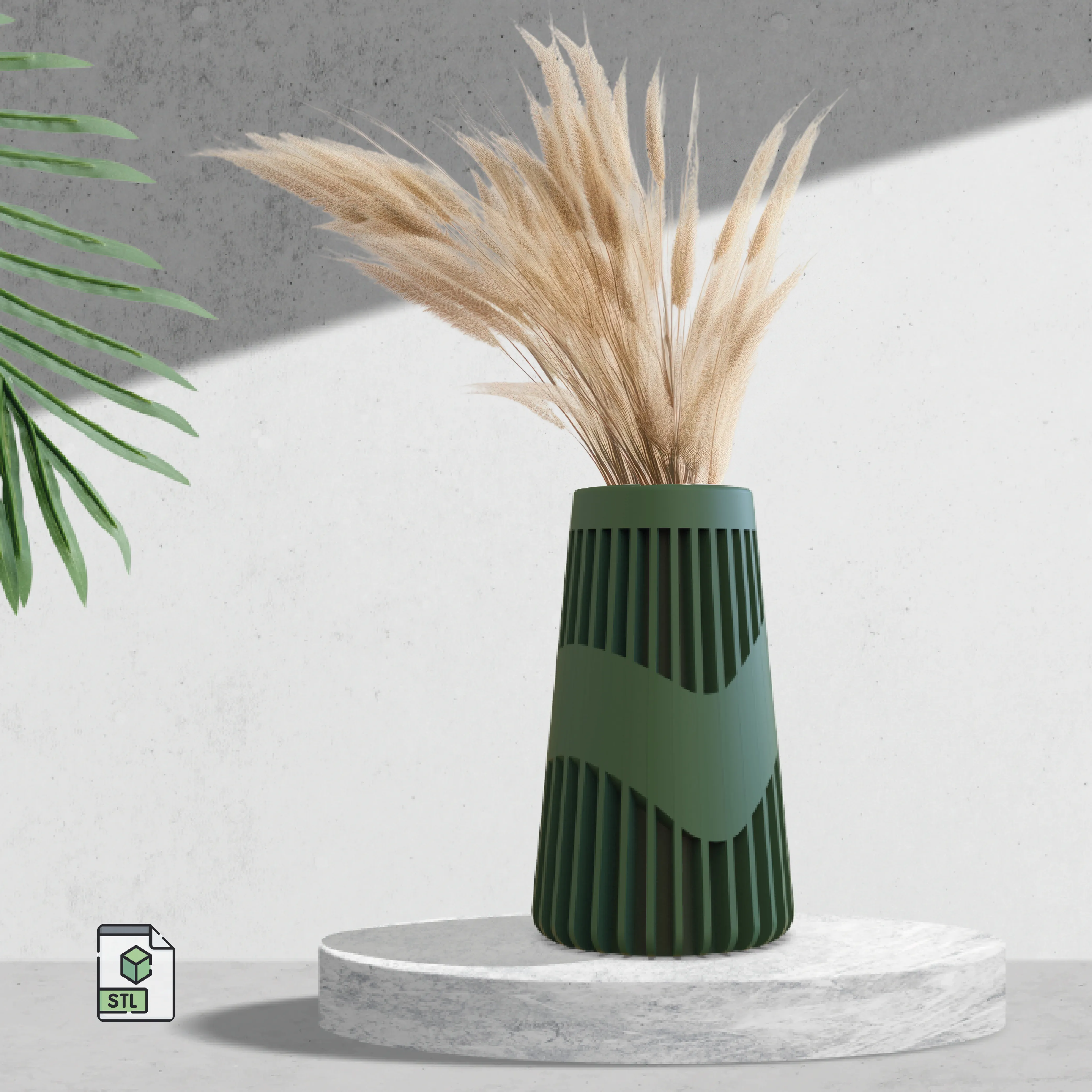 Home Decorations & Ornaments STL Descarga - Modern Decoration Striped ...