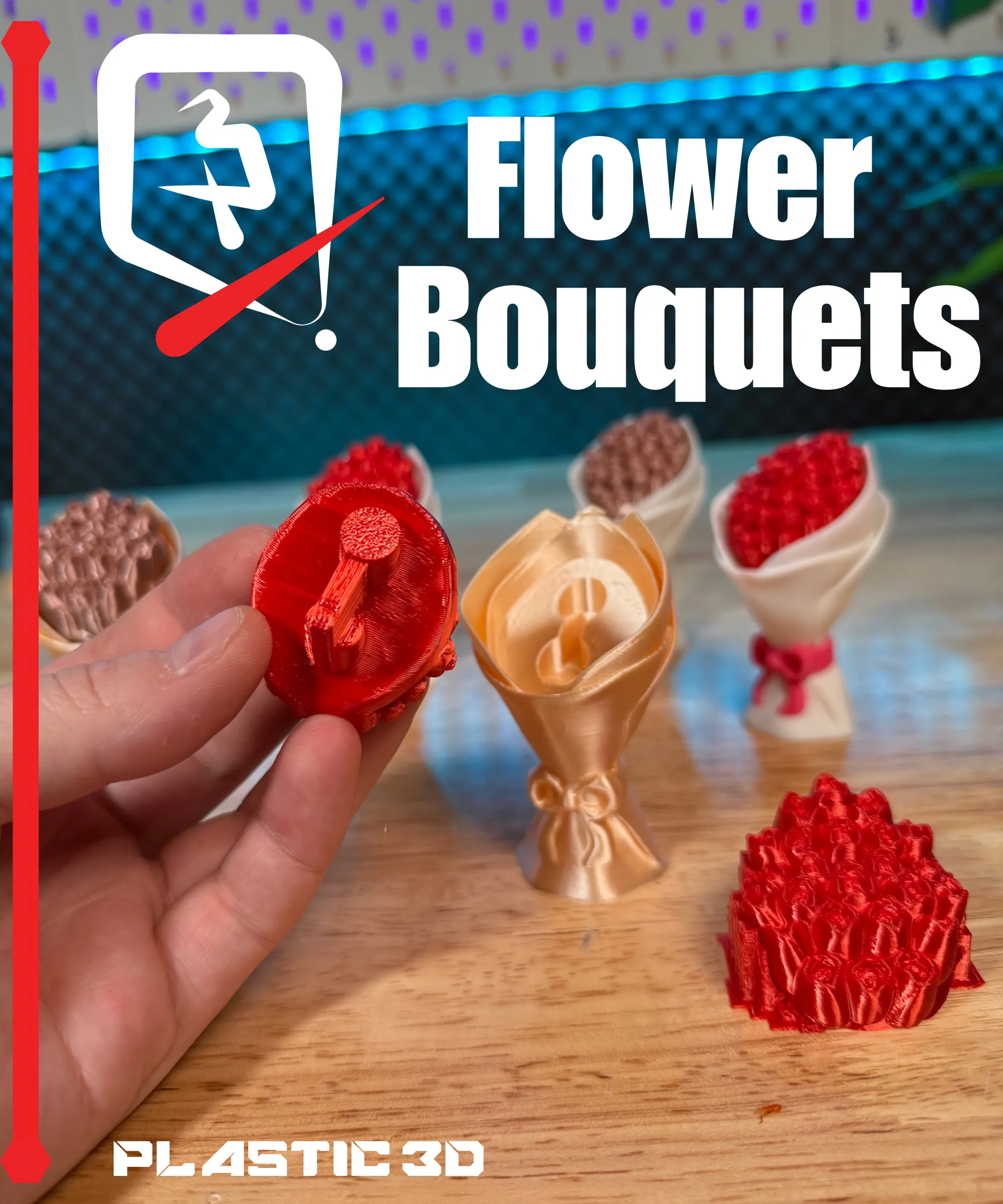 3D Printer Files | 3MF File | Flower Bouquets | Creality Cloud