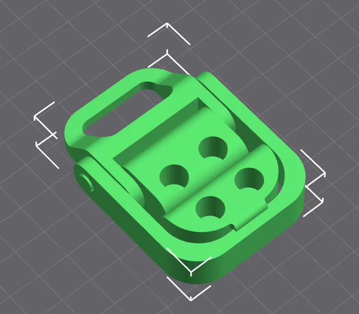 Free Tools & Spare Parts STL Download - Simple Cam Latchby Jamie Hart