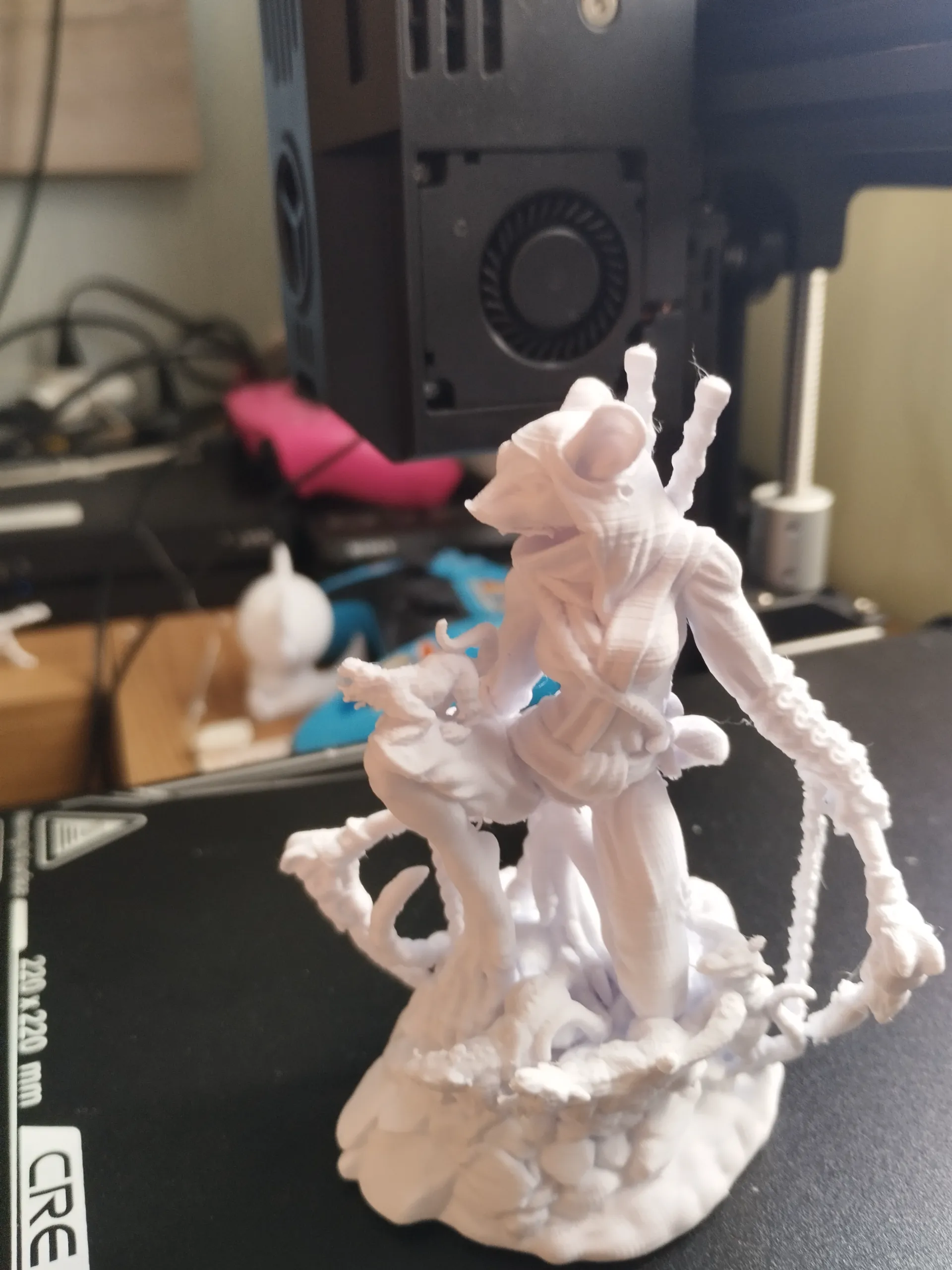 great work, printed on the ender 3 v3 ke, I changed some things, so that the piece could come ...