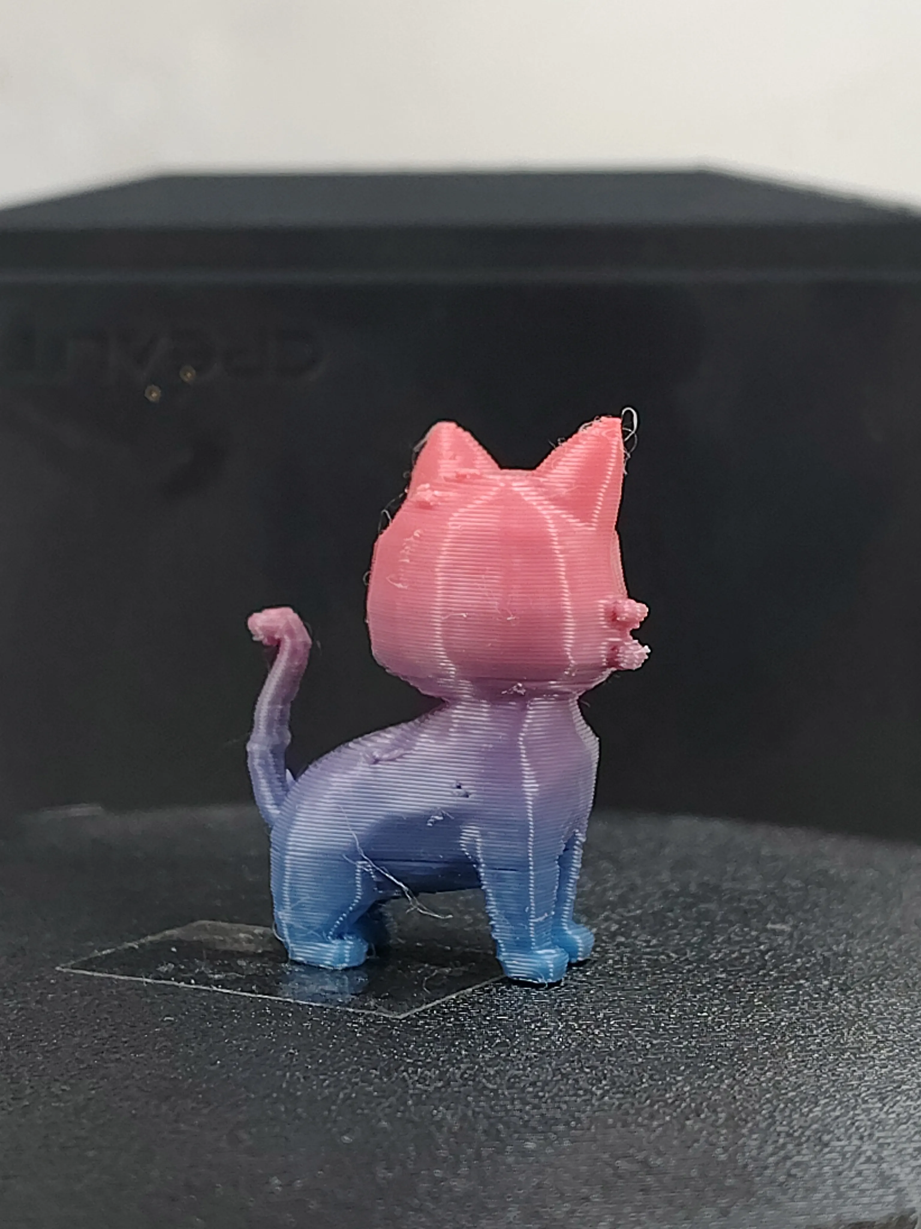 3D Printer Files | 3MF File | Low poly cat keychain | Creality Cloud