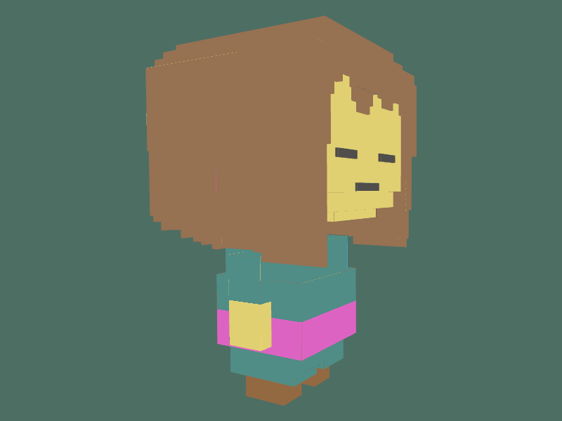 Frisk from Undertale | 3D models download | Creality Cloud