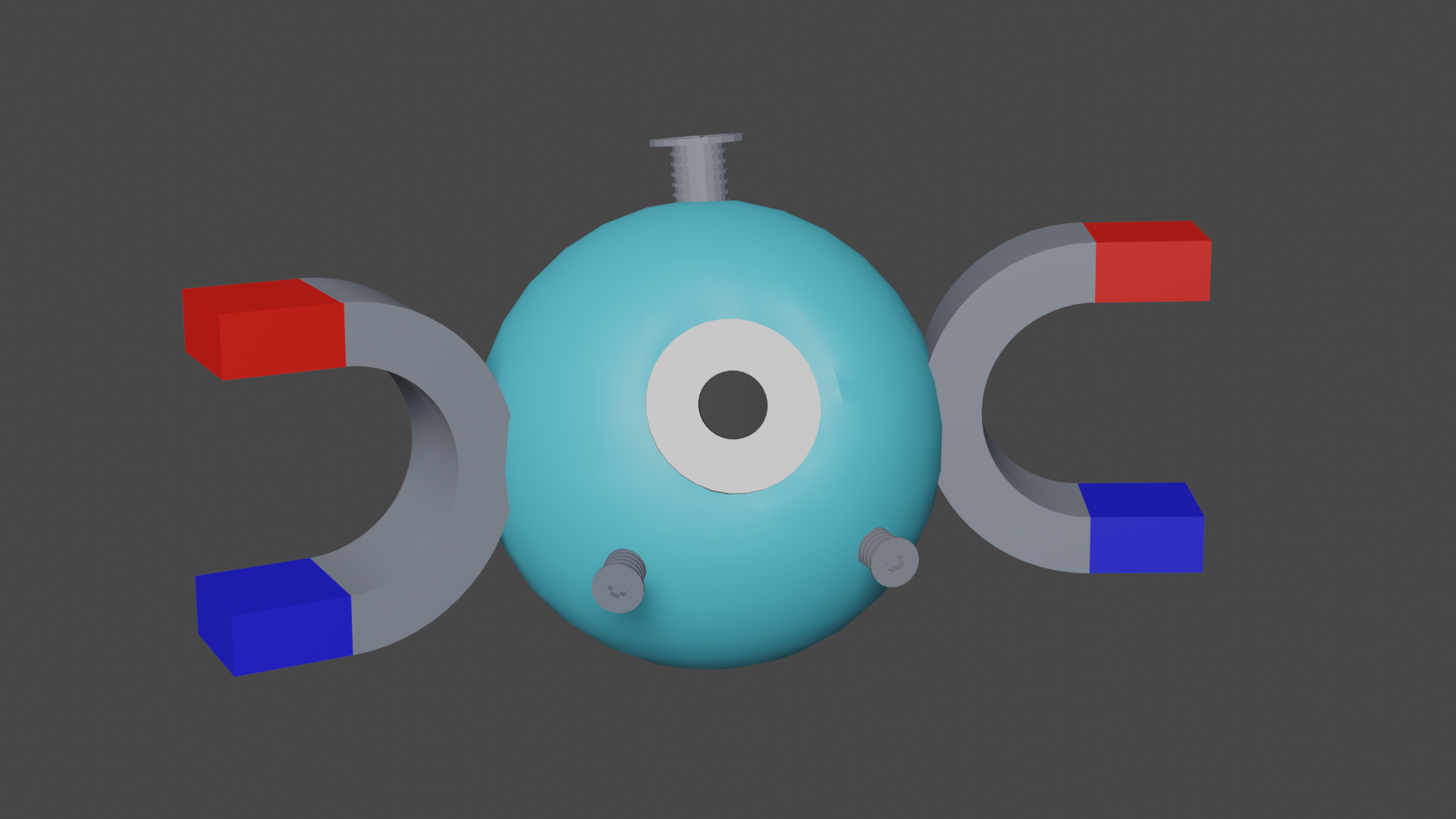 Magnemite pokemon low poly | 3D models download | Creality Cloud