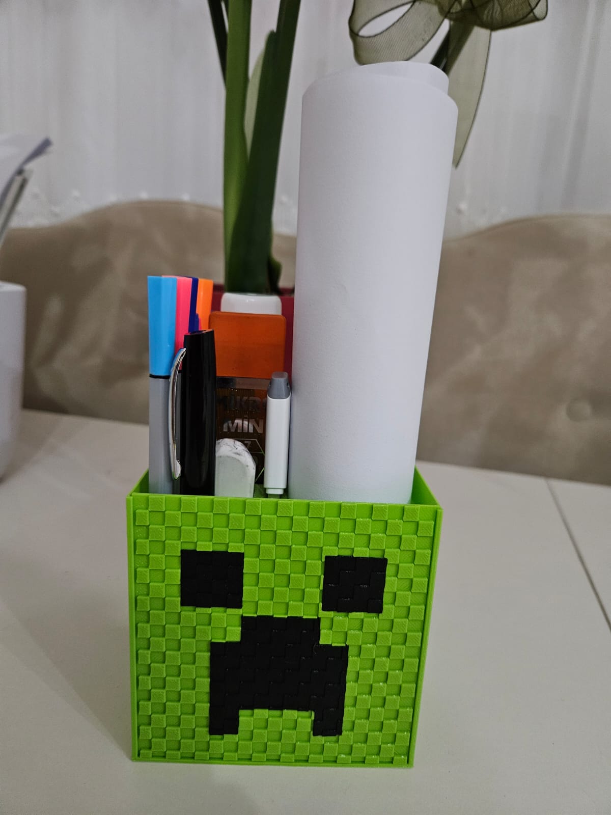 MINECRAFT CREEPER PENCIL CASE- 3D PRINTER TOOLBOX | 3D models download ...