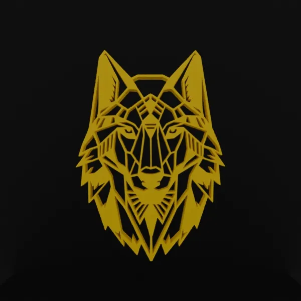 Wolf Head - Wall Art | 3D models download | Creality Cloud