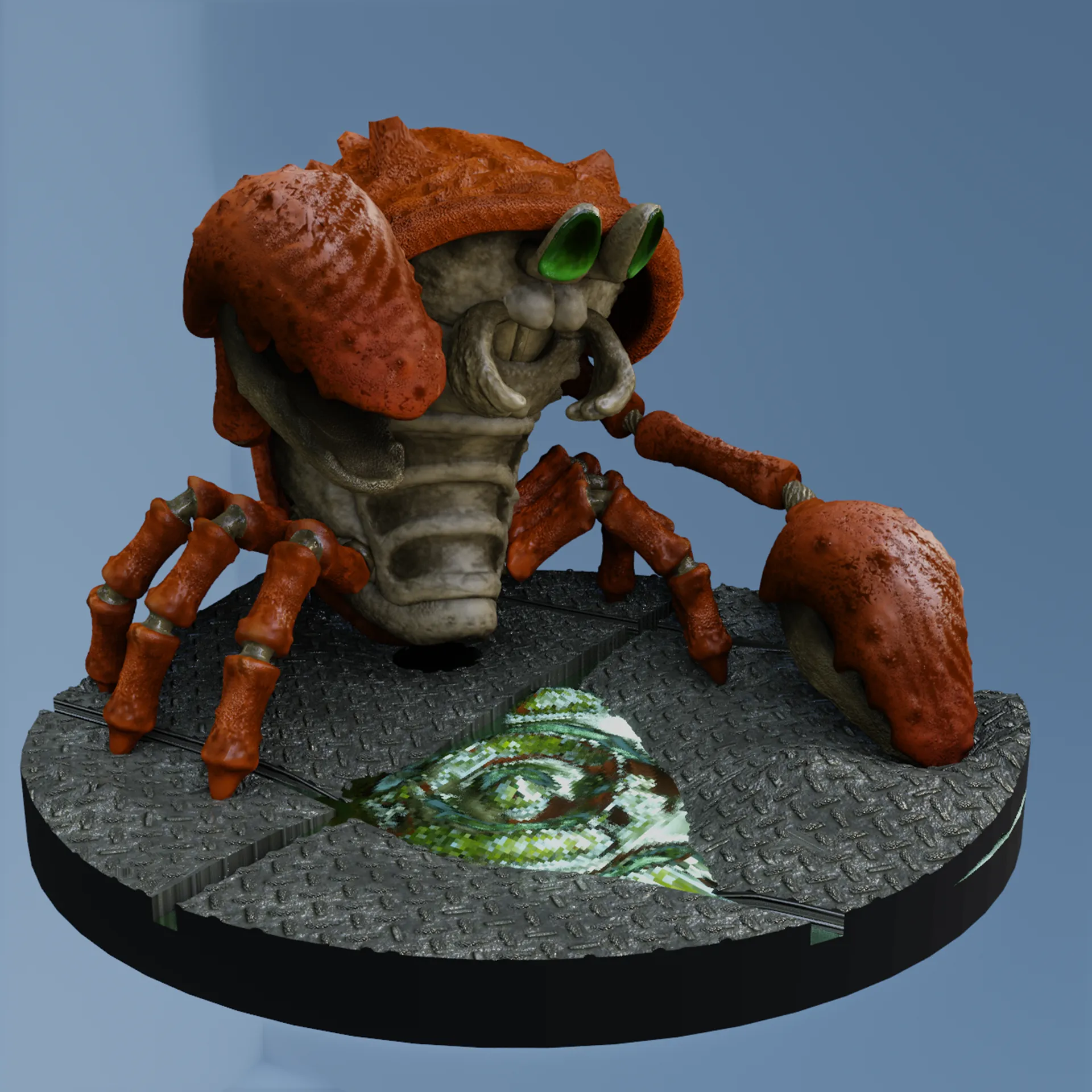 STL METAL SLUG - HUGE KONG CRABS - OHUMEIN CONGA - ATTACK | 3D models ...