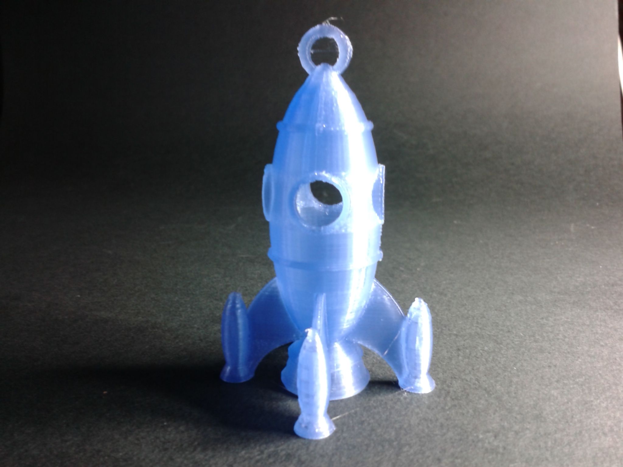 Hi ! My print of "Rocky Rocket Ship Christmas Decoration or Gift Bag ...