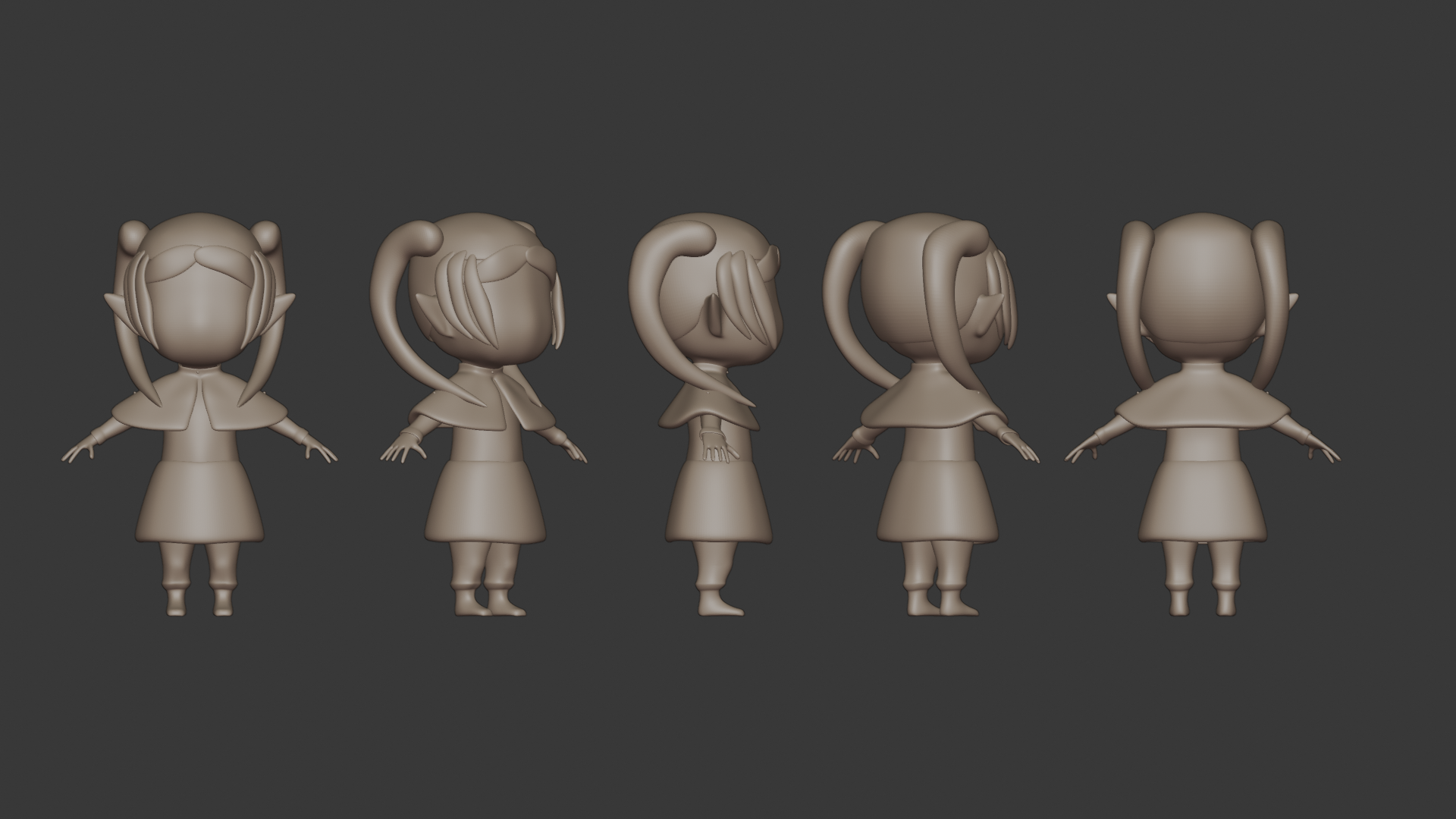 Frieren Chibi | 3D models download | Creality Cloud