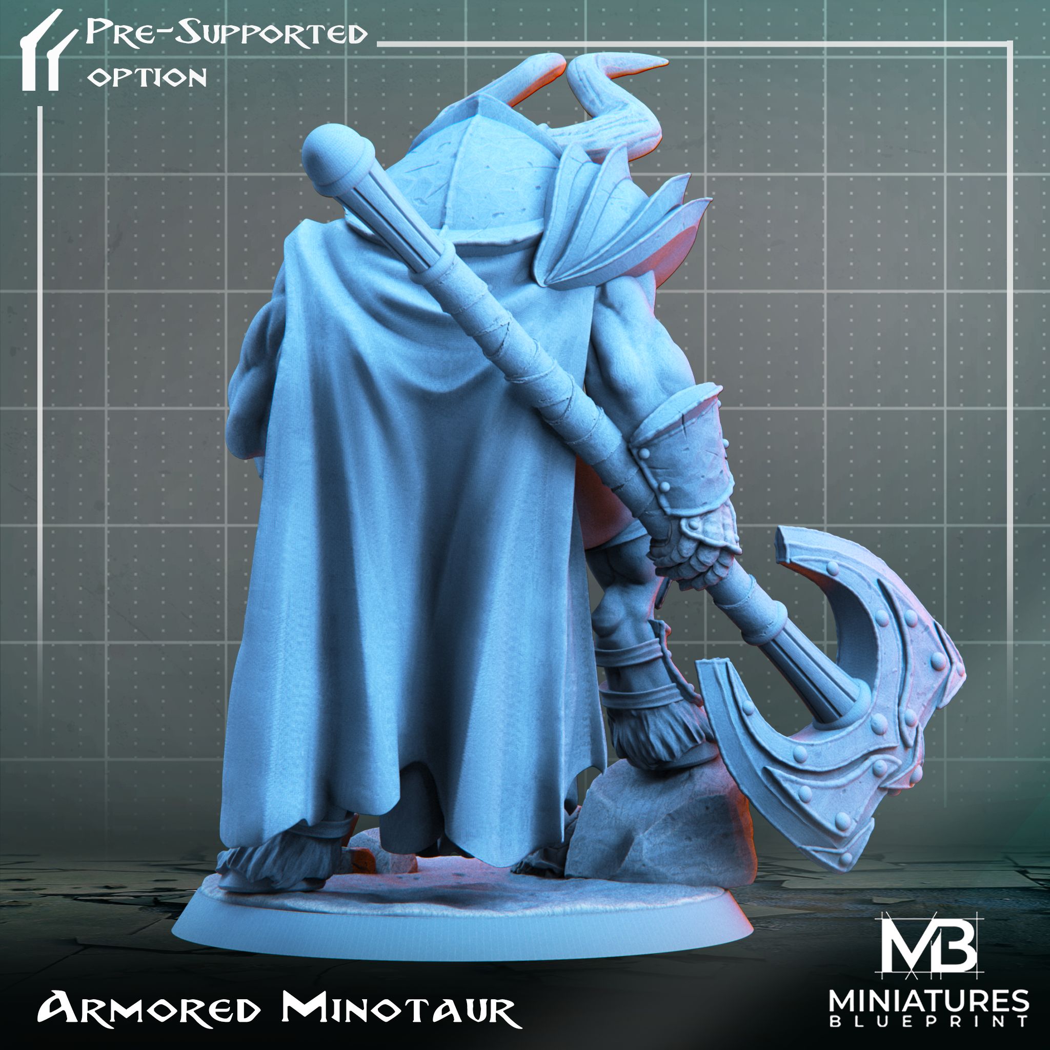 Armored Minotaur | 3D models download | Creality Cloud