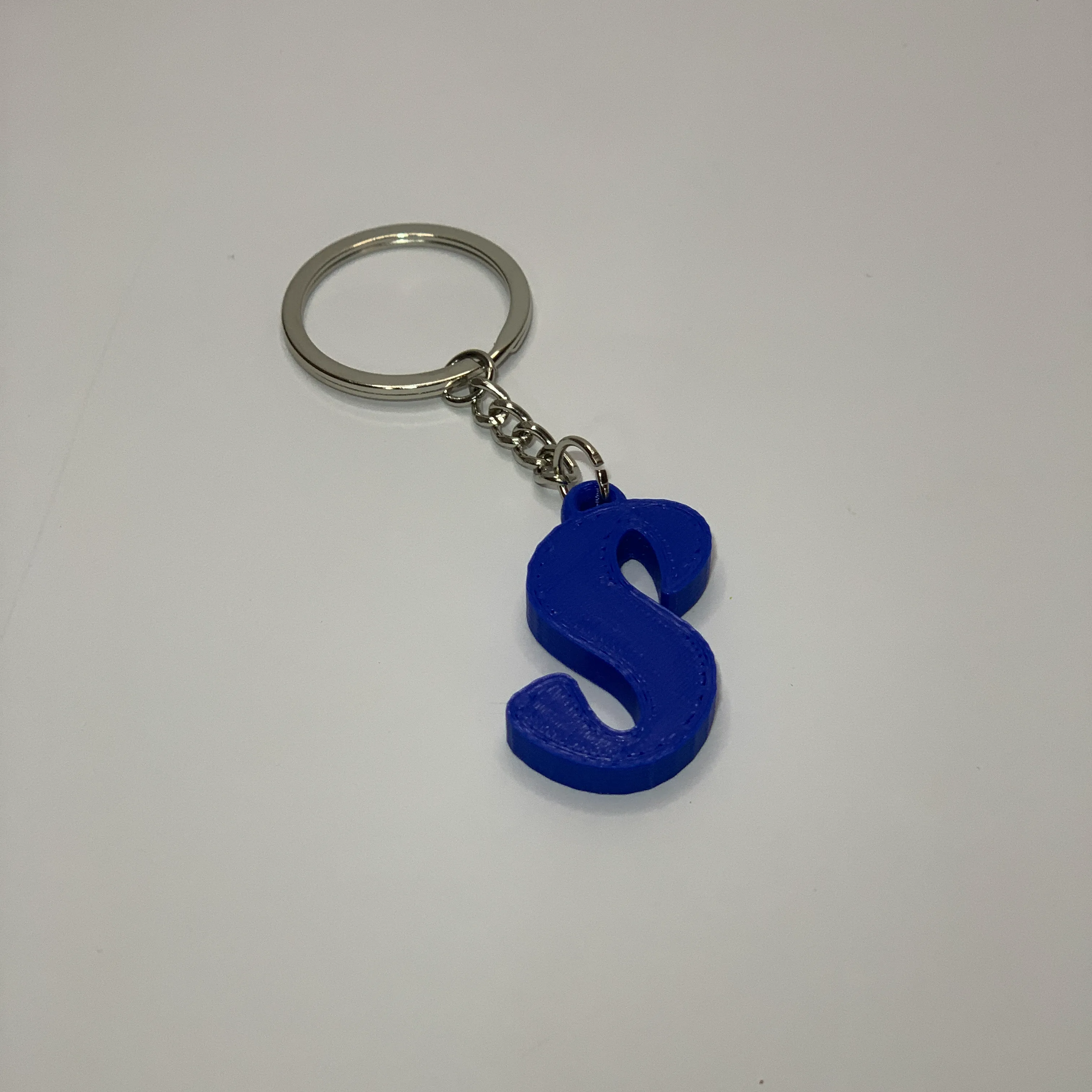 Jewelry & Accessories STL Download - Letter S Keychainby Mu3D