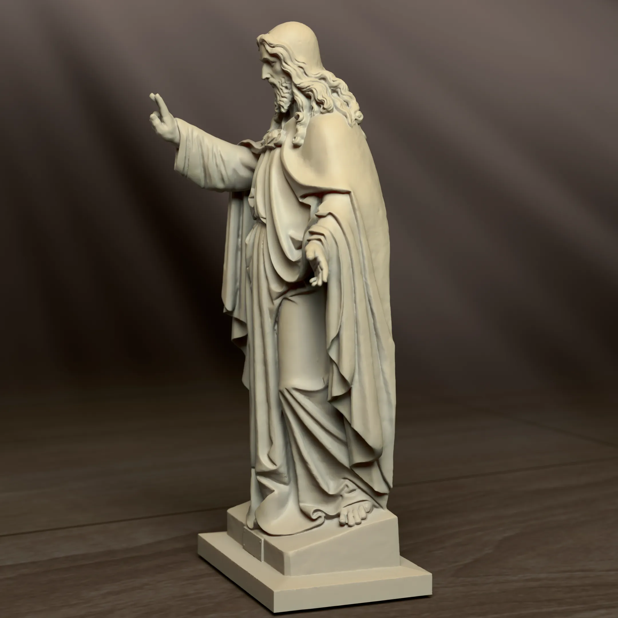3D Printer Files | 3MF File | Jesus Christ Statue – 3D Printable Sacred ...