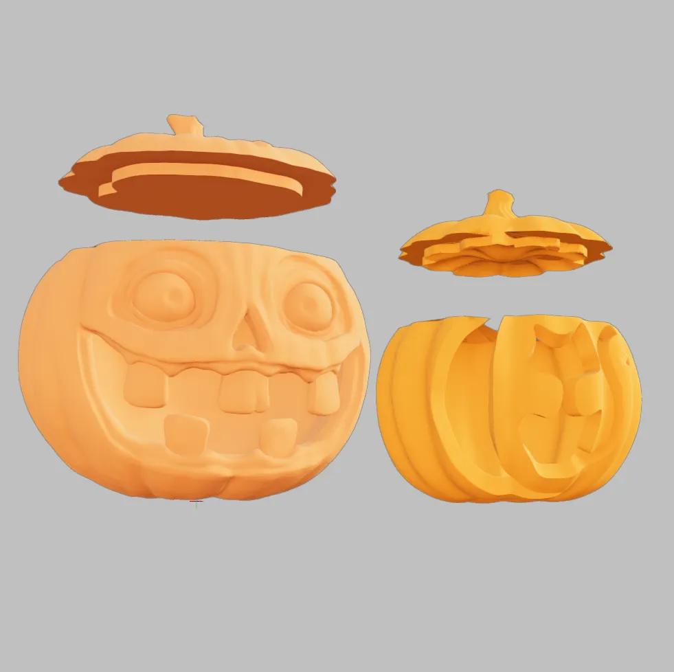 Other STL Download - Halloween Pumpkinsby Edna Lab