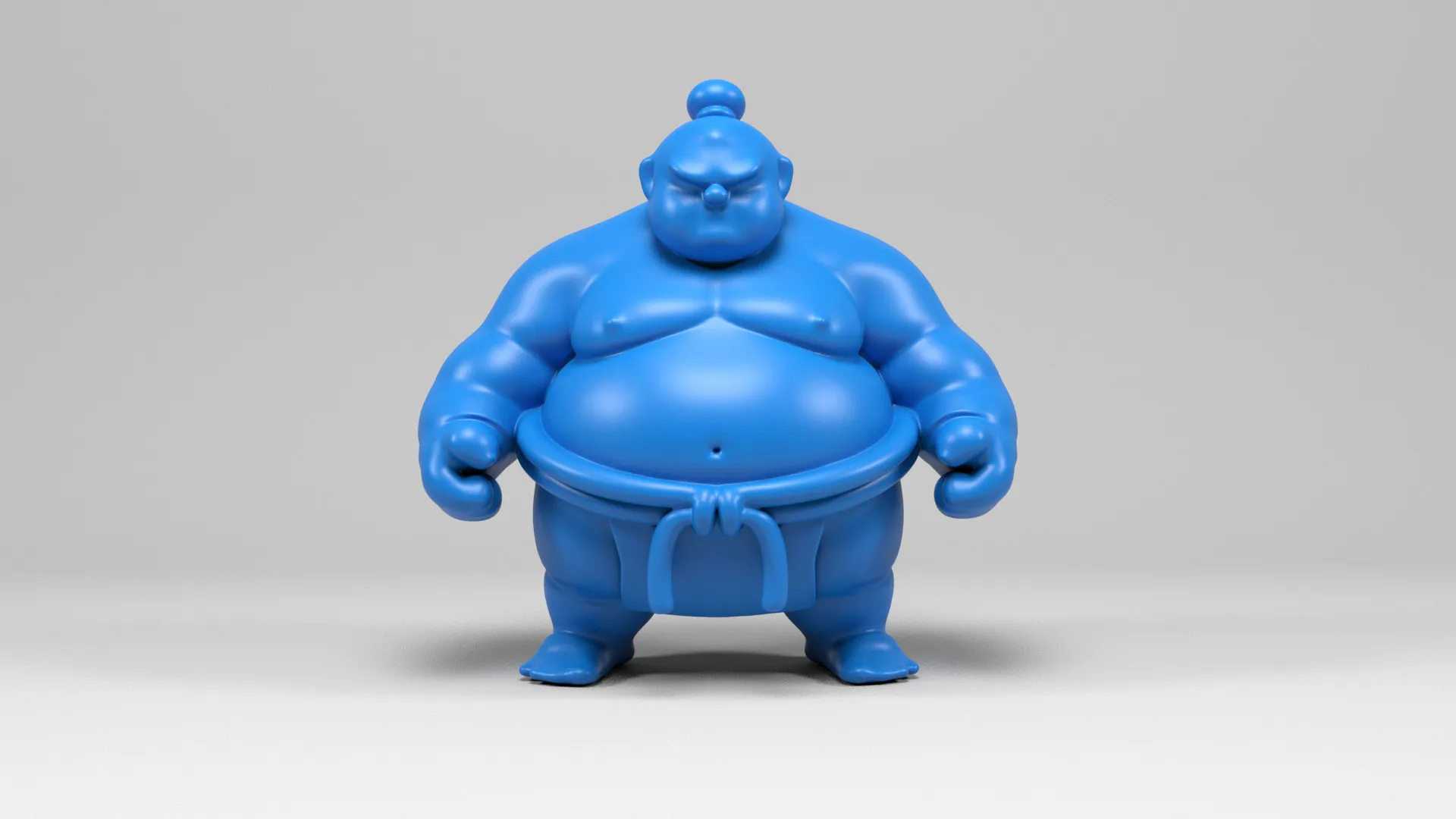 Characters & Creatures STL Download - Sumo wrestlerby 3D Everything