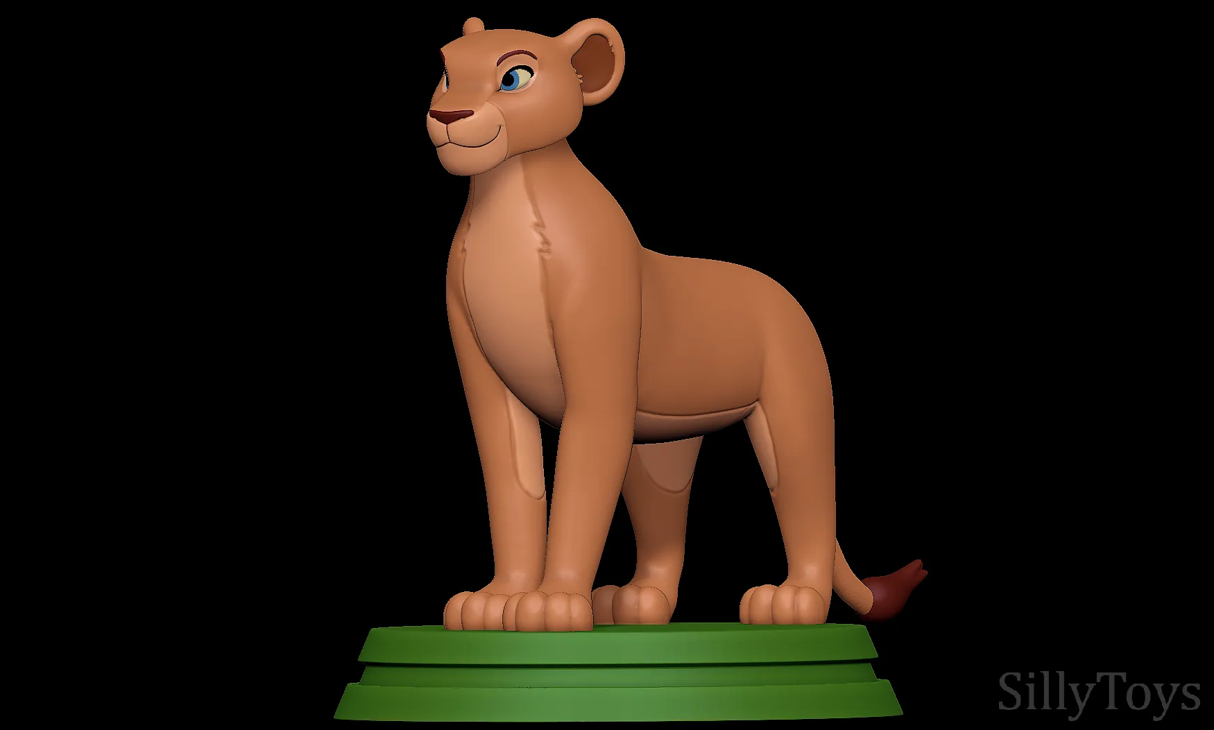Characters & Creatures STL Download - Nala - The Lion Kingby SillyToys