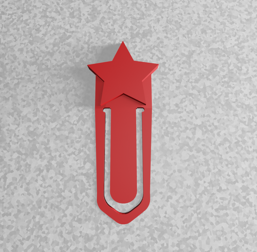 Star Paper Clip Short | 3D modeller indir | Creality Bulutu