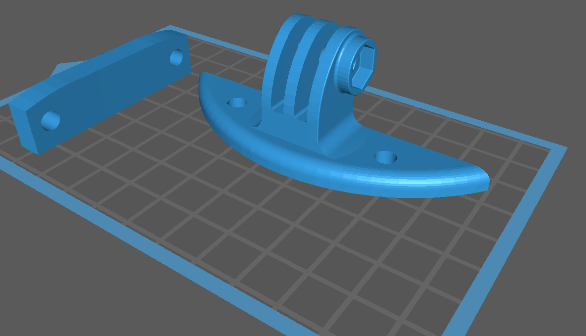 GoPro Adapter for DYE Mask | 3D models download | Creality Cloud