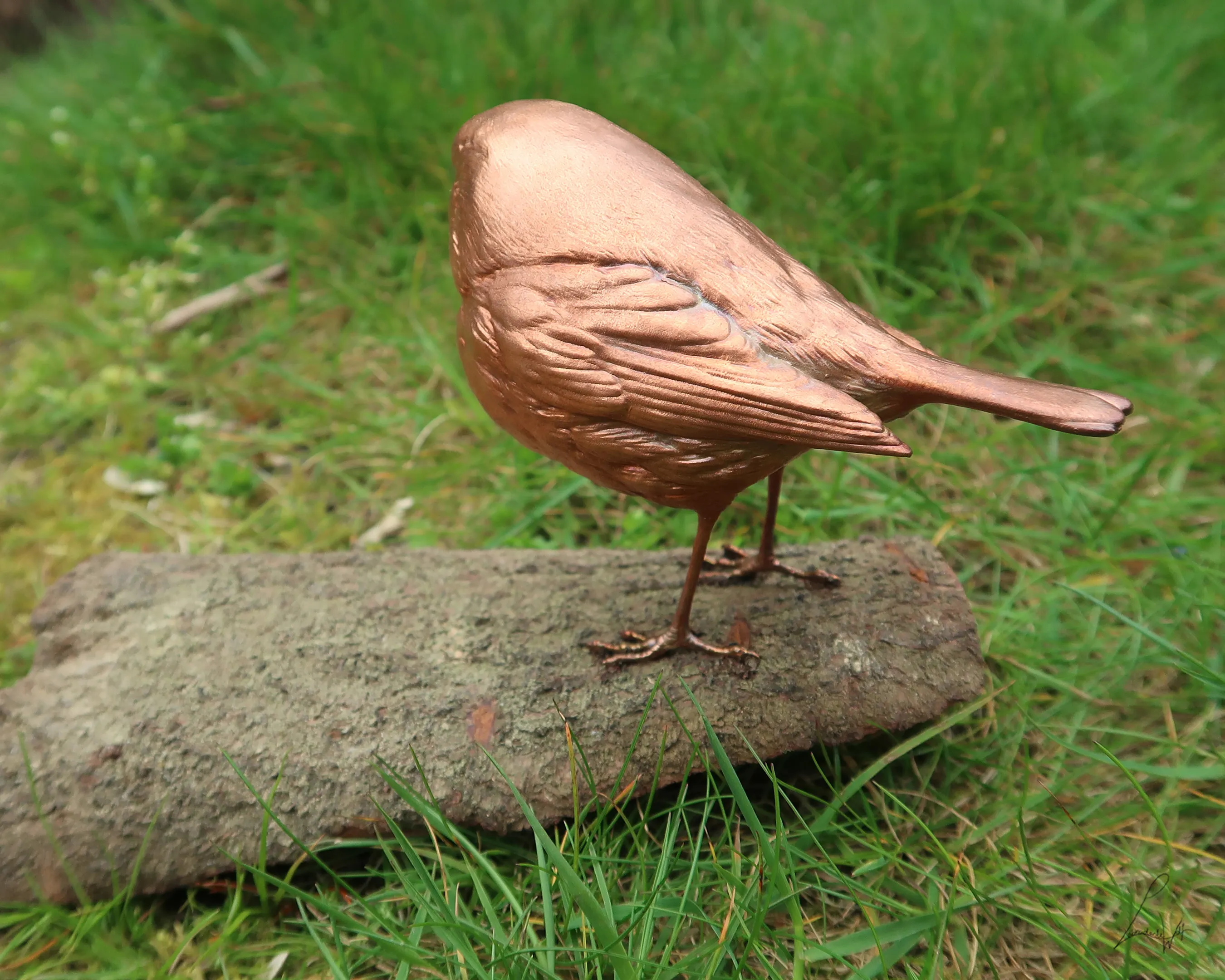 Sculptures & Artworks STL Download - European Robinby LabradoriteWolf