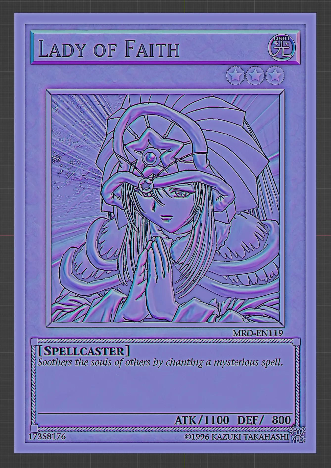 Other STL Download - Lady of Faith - yu-gi-oh!by Wsonuchiha3D