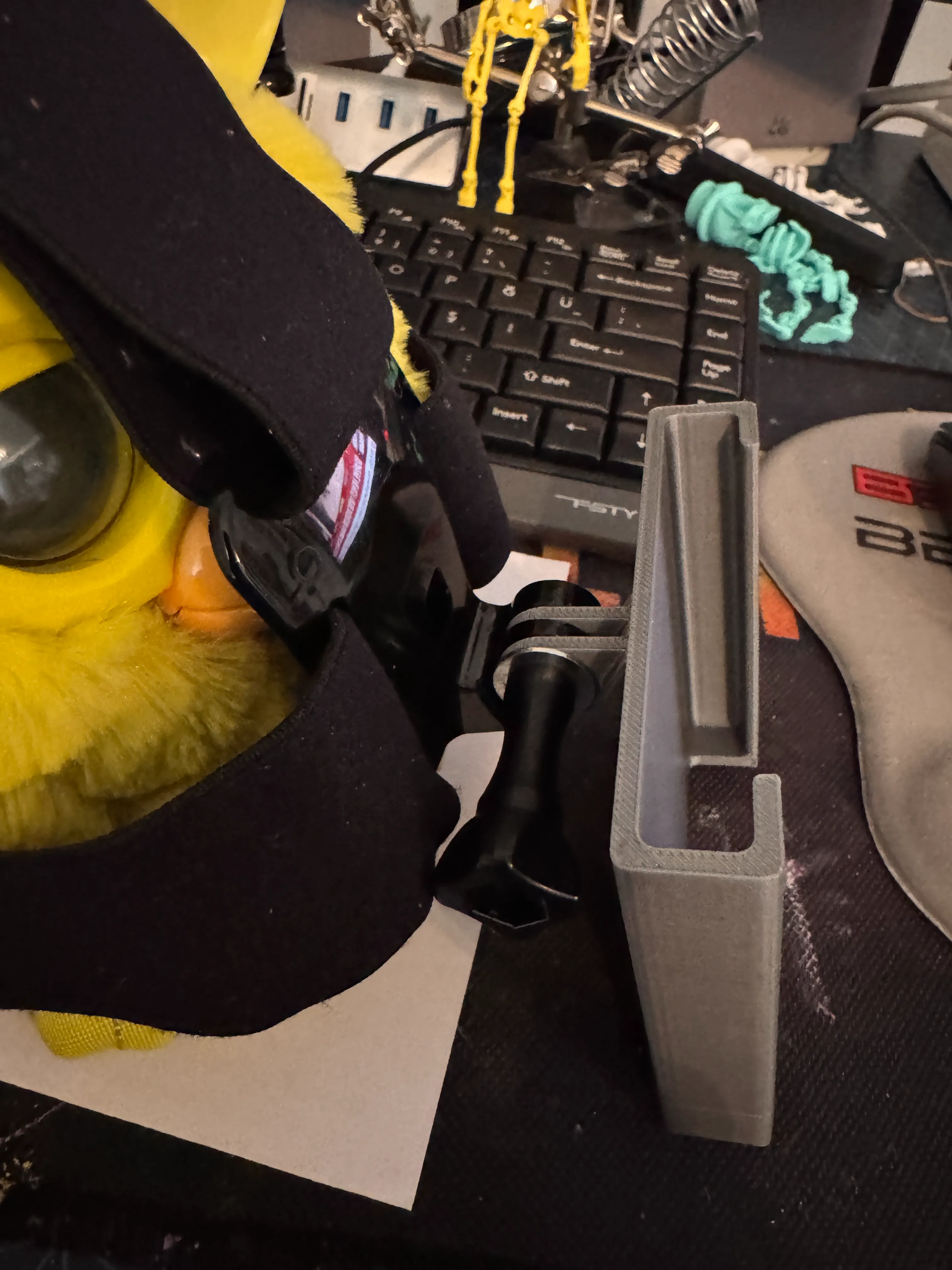 Other STL Download - iphone pro max gopro mountby ksevin