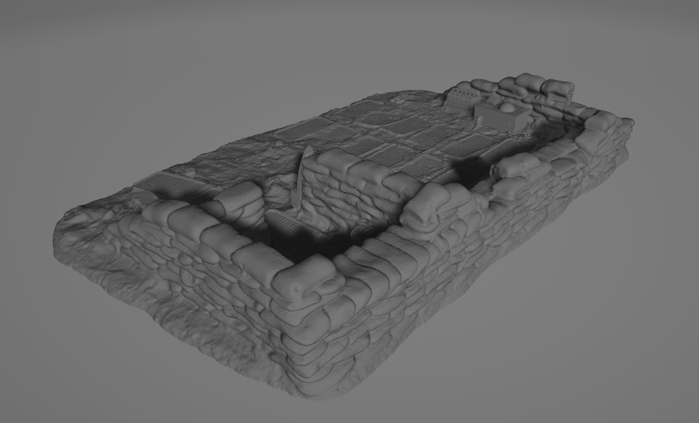 Warhammer Imperial Army Trenches 40k Terrain | 3D models download ...