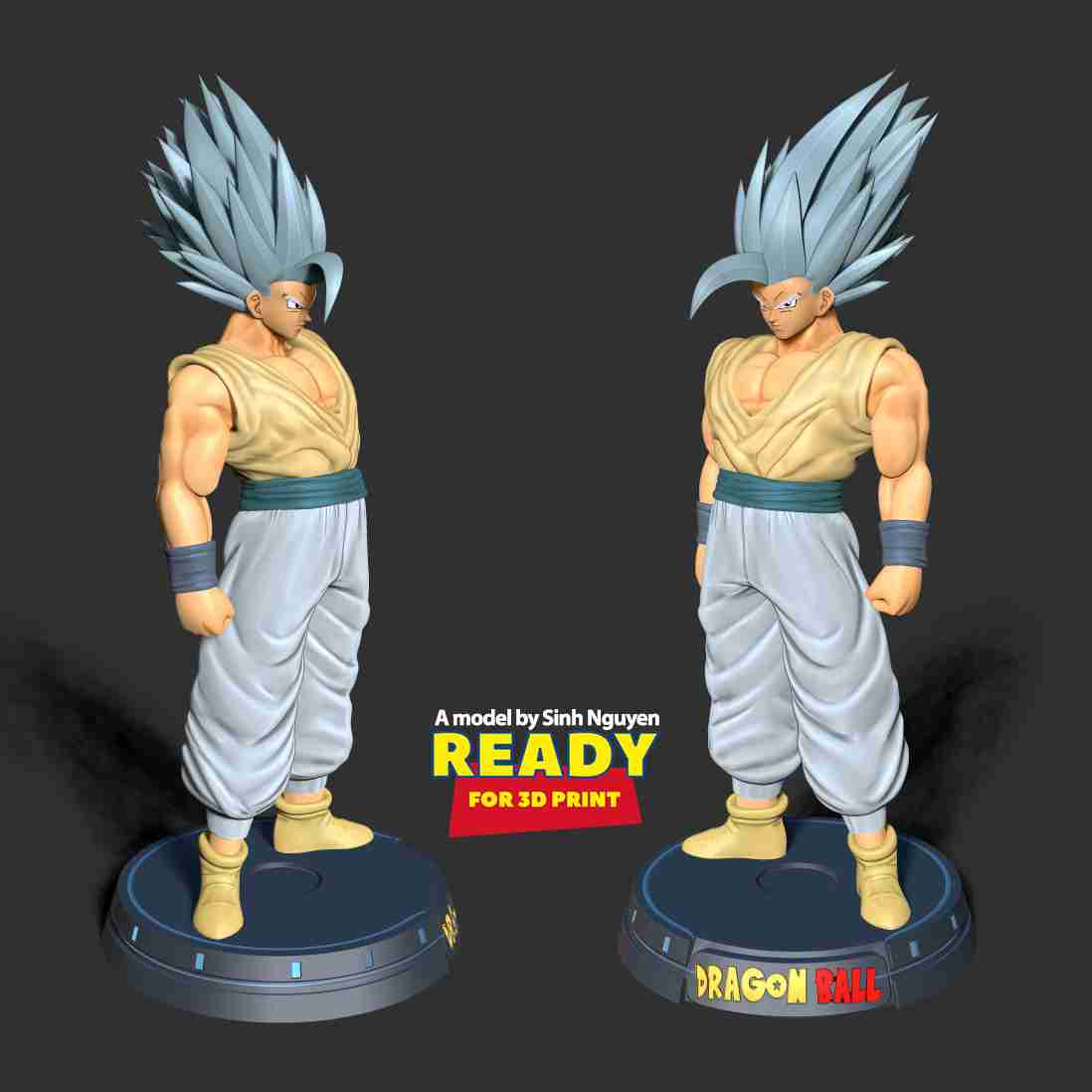 Gohan Beast | 3D models download | Creality Cloud