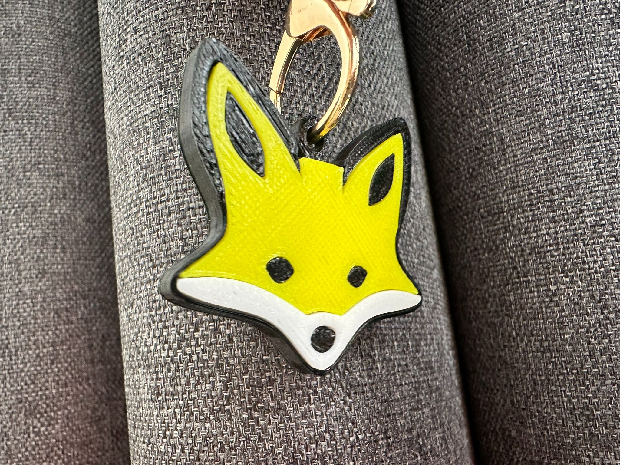 Fox keychain (3 color) | 3D models download | Creality Cloud