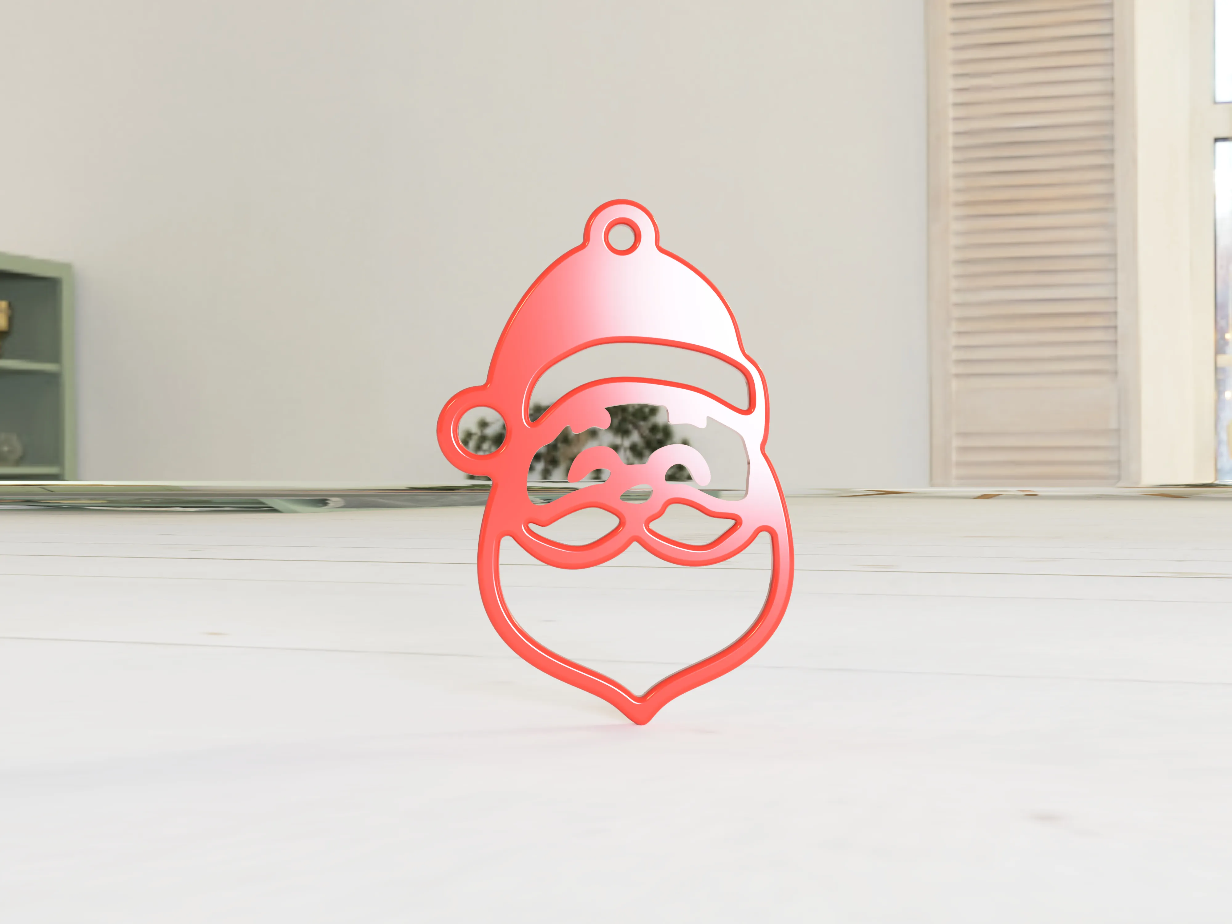 3D Printer Files | 3MF File | Santa keychain | Creality Cloud