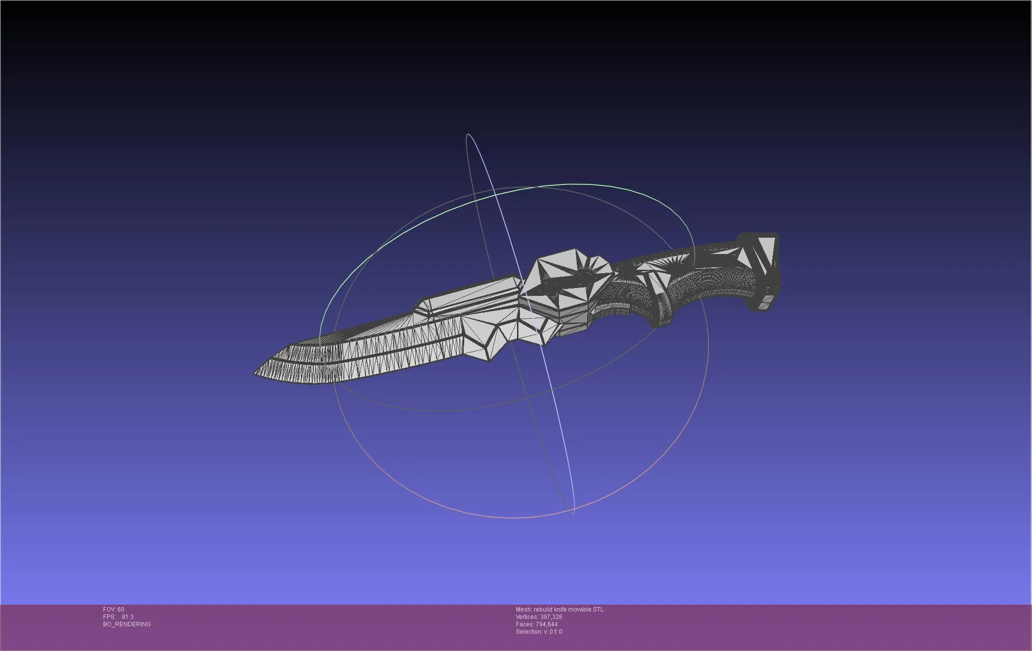 Cosplay STL Download - Evangelion Rebuild Unit 1 Prog Knife Movable ...