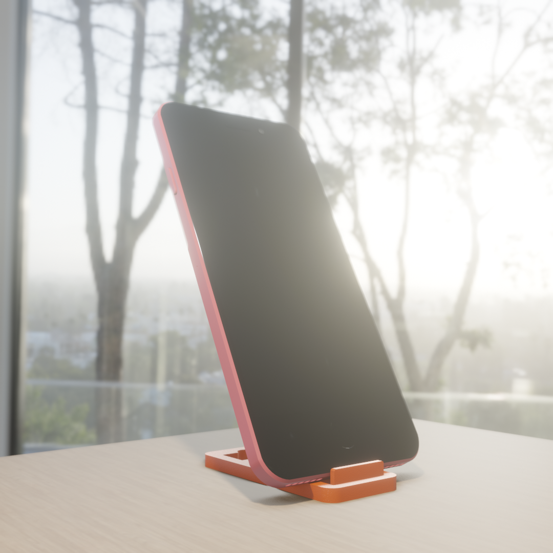PRINT IN PLACE MOBILE STAND | 3D models download | Creality Cloud