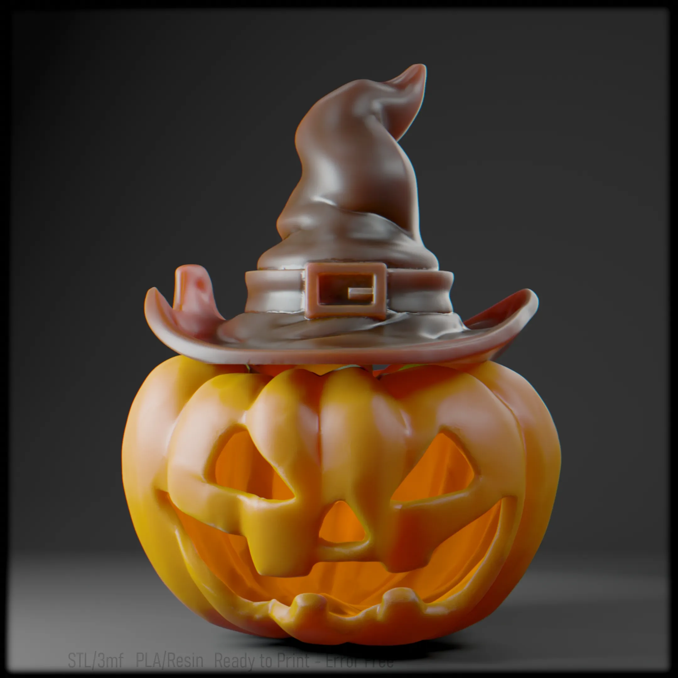 3D Printer Files | 3MF File | Pumpkin Halloween Bawl | Creality Cloud