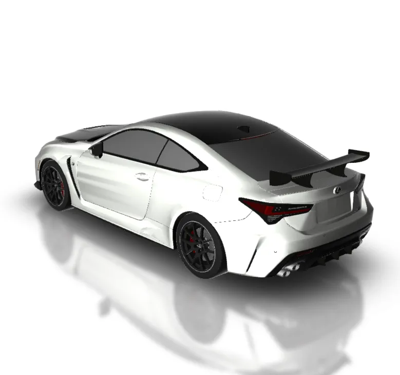 Vehicles & Machinery STL Download - Lexus RC F Track 2021by 3DCARSALON