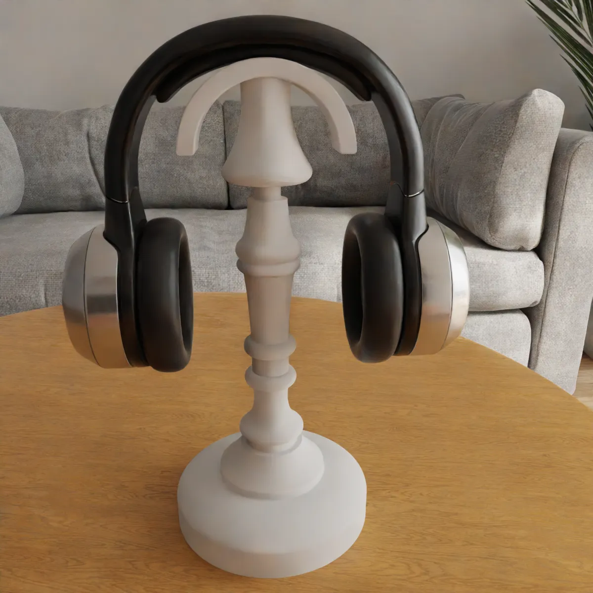 Home Decorations & Ornaments STL Download - Classic Headphone Holder 3D ...