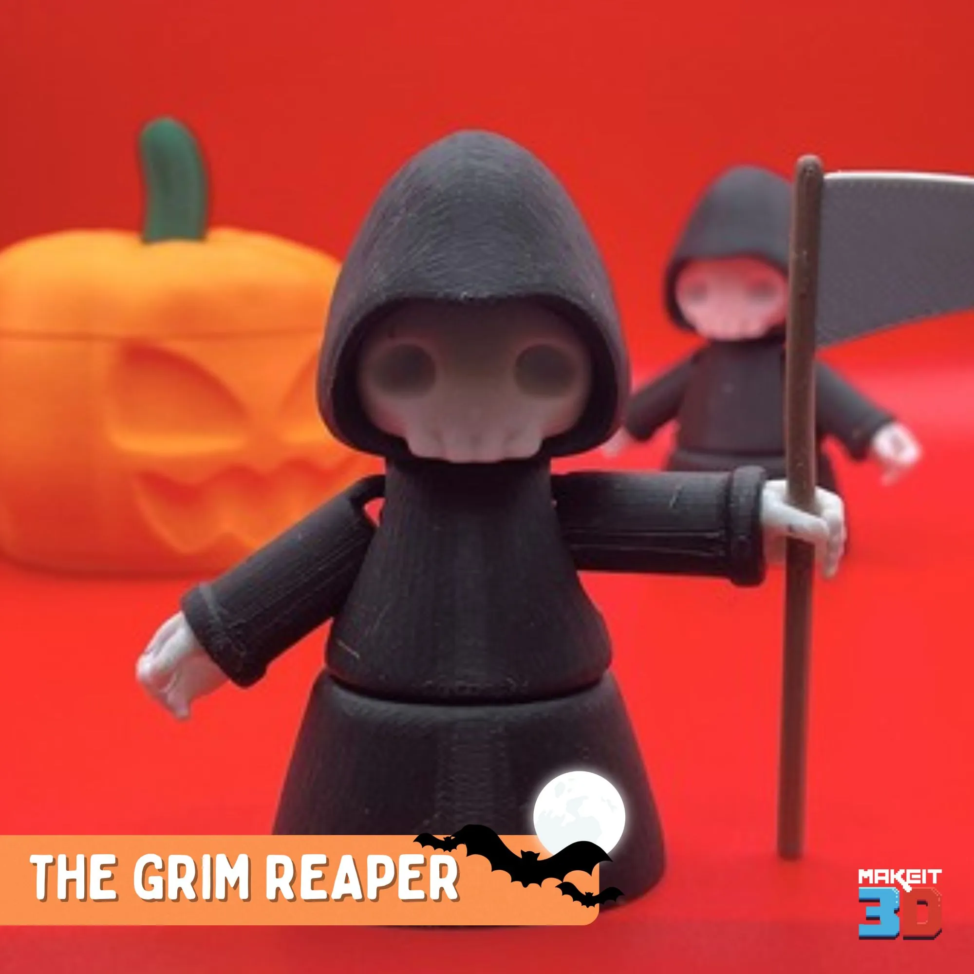 3D Printable Flexi Grim Reaper | 3D models download | Creality Cloud