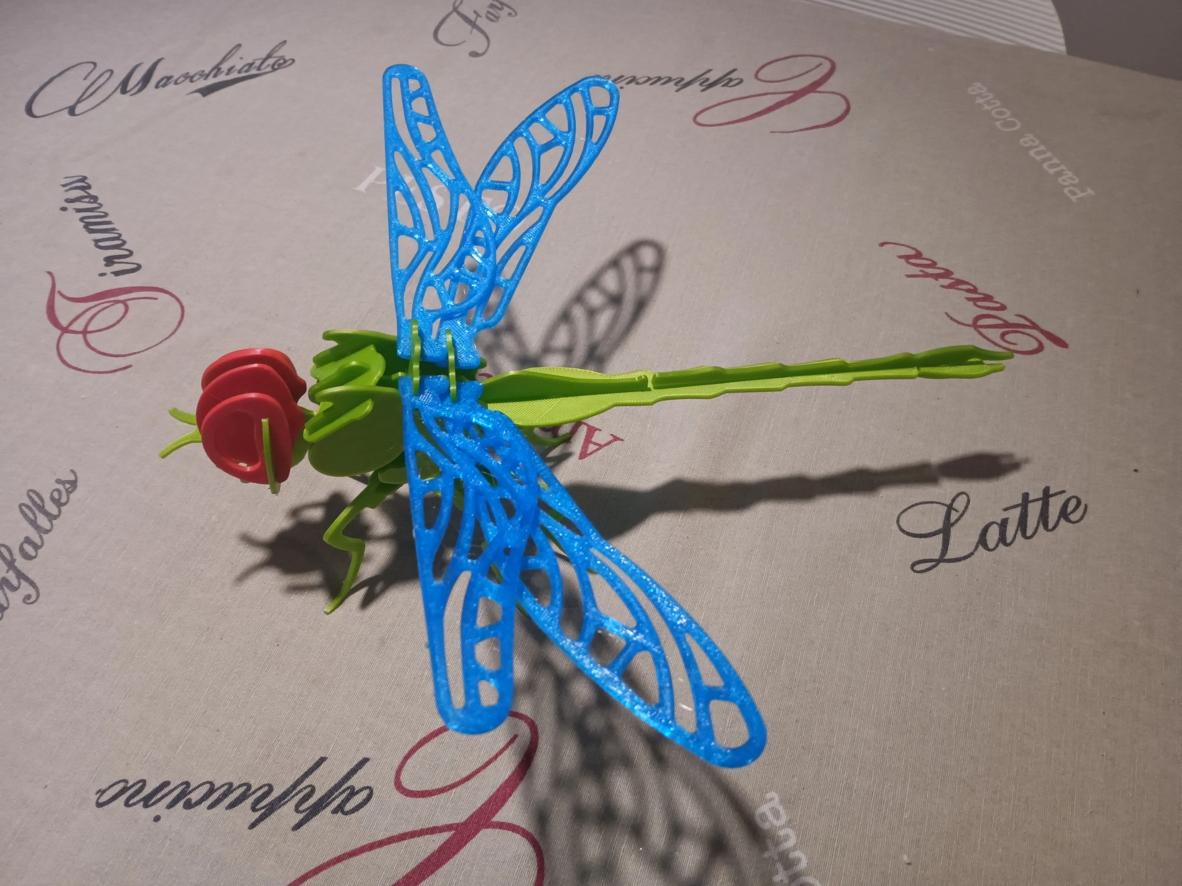 3D Printer Files | 3MF File | Dragonfly 3D Puzzle | Creality Cloud