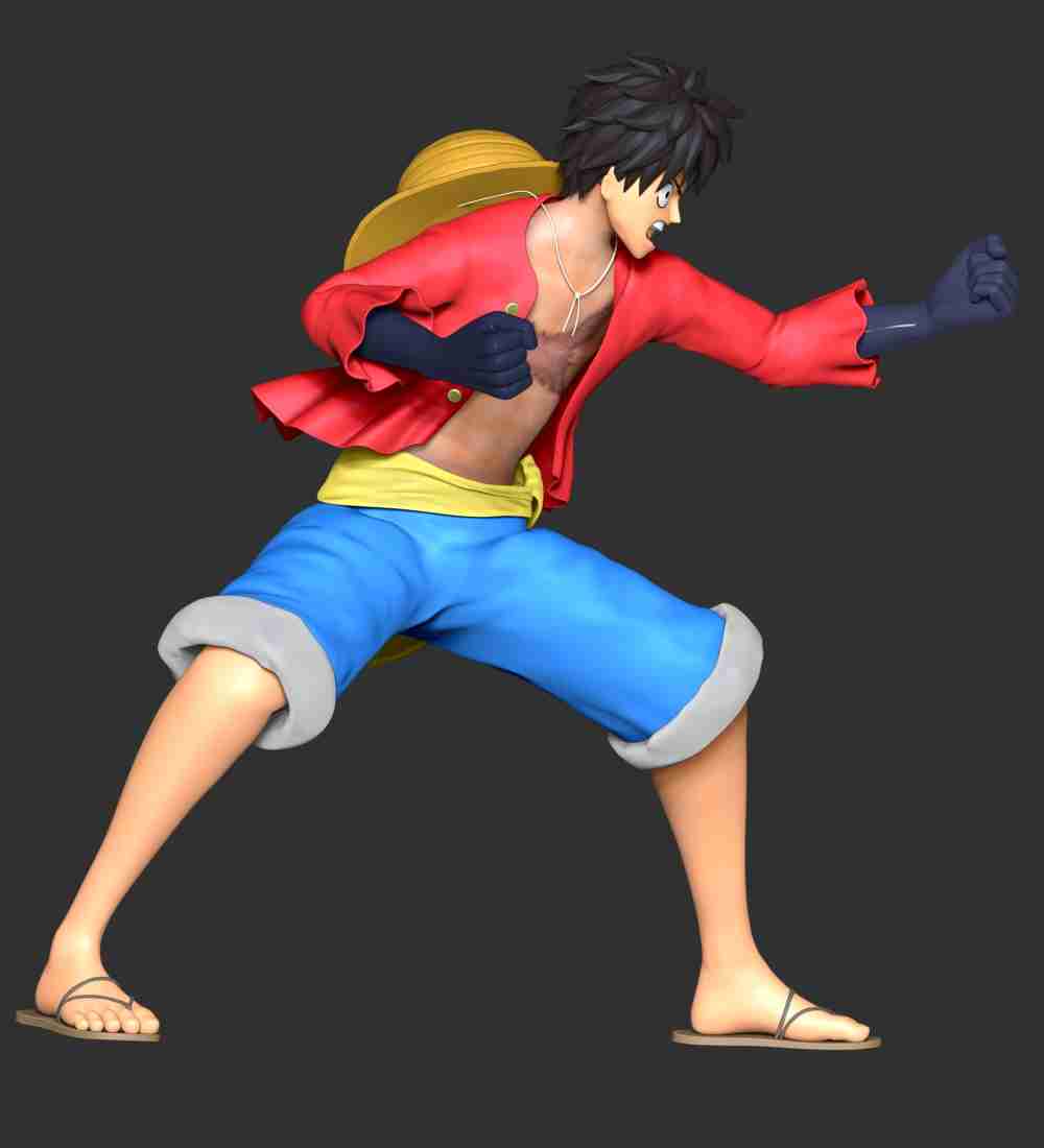 One Piece - Luffy | 3D models download | Creality Cloud