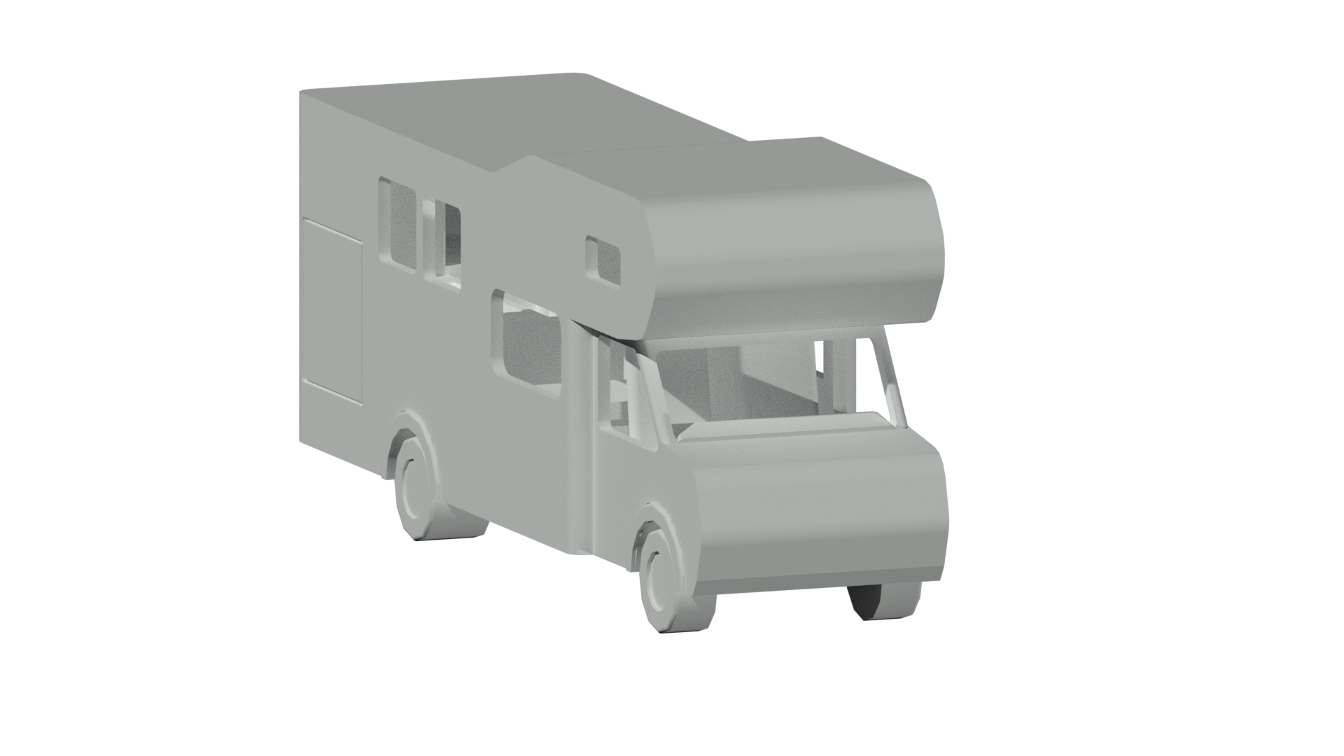 CAMPER CAR | 3D models download | Creality Cloud