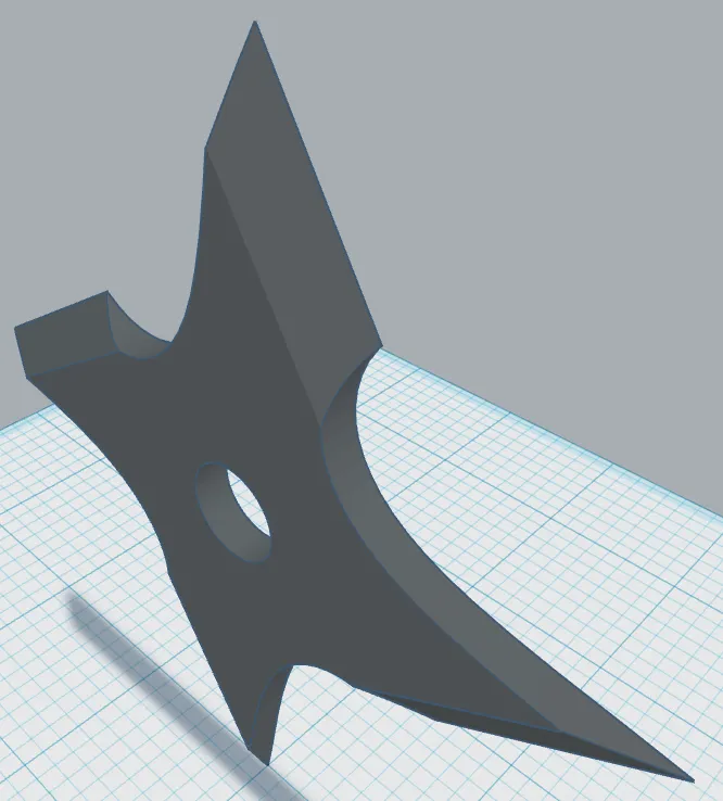 Free Characters & Creatures STL Download - Shuriken 14by Cyberbeast