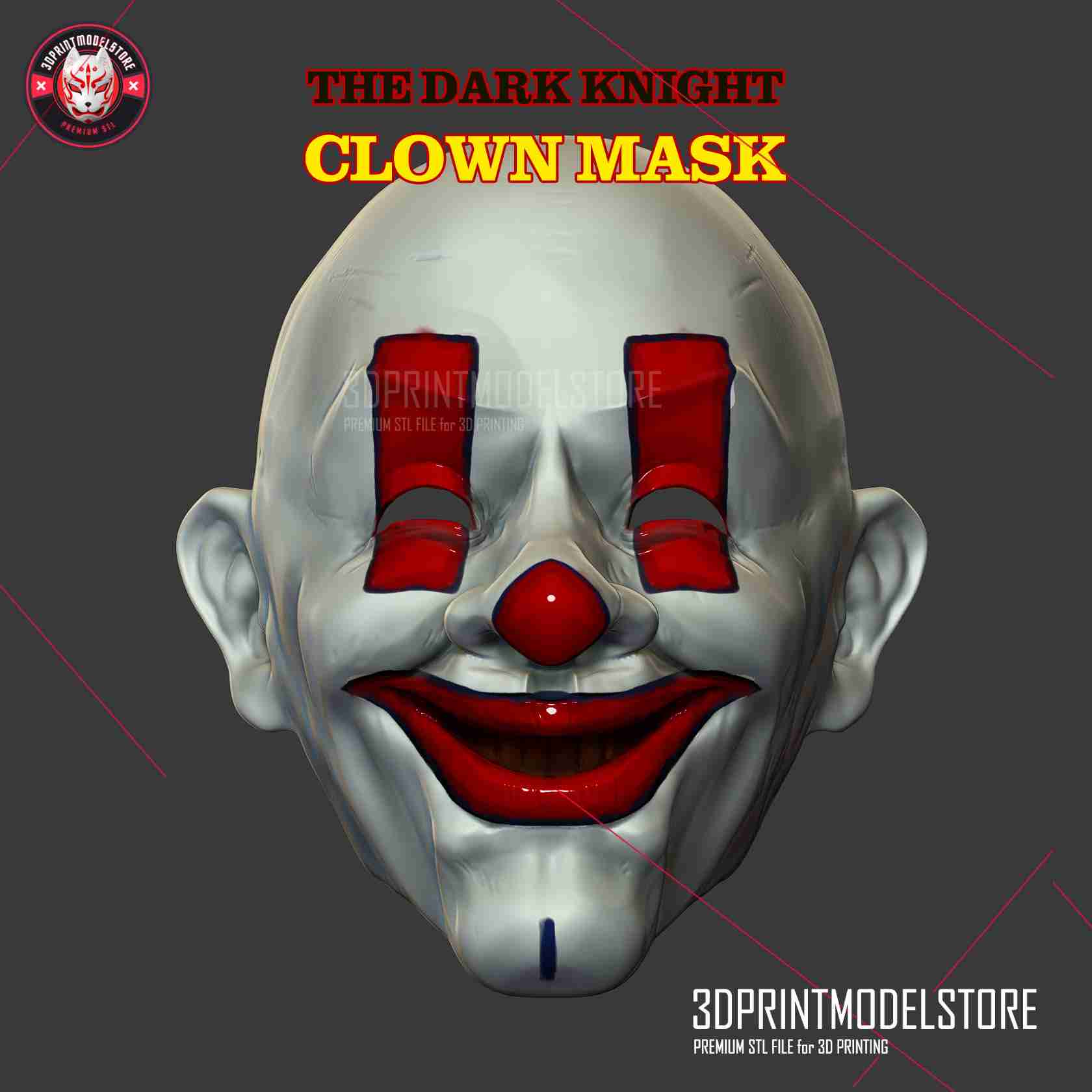 Clown Mask Dark Knight