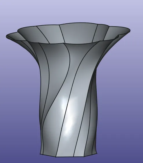 3D Printer Files | 3MF File | Hexagon to Octagon Circular Vase ...