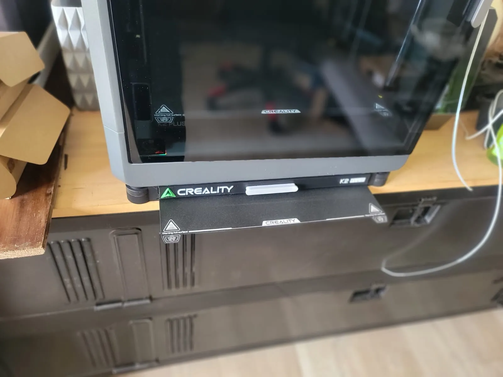 3D Printer Files | 3MF File | K2 Plus drawer Remix with printable rail | Creality Cloud