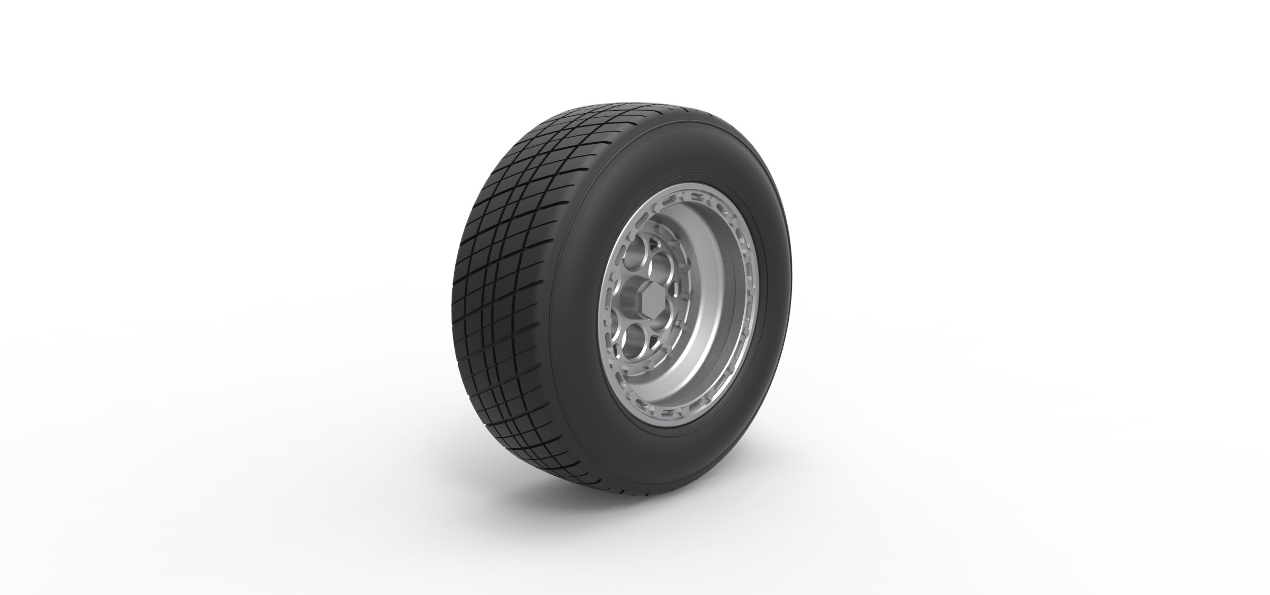Front wheel from Sprint car Version 2 Scale 1:25 | 3D models download ...