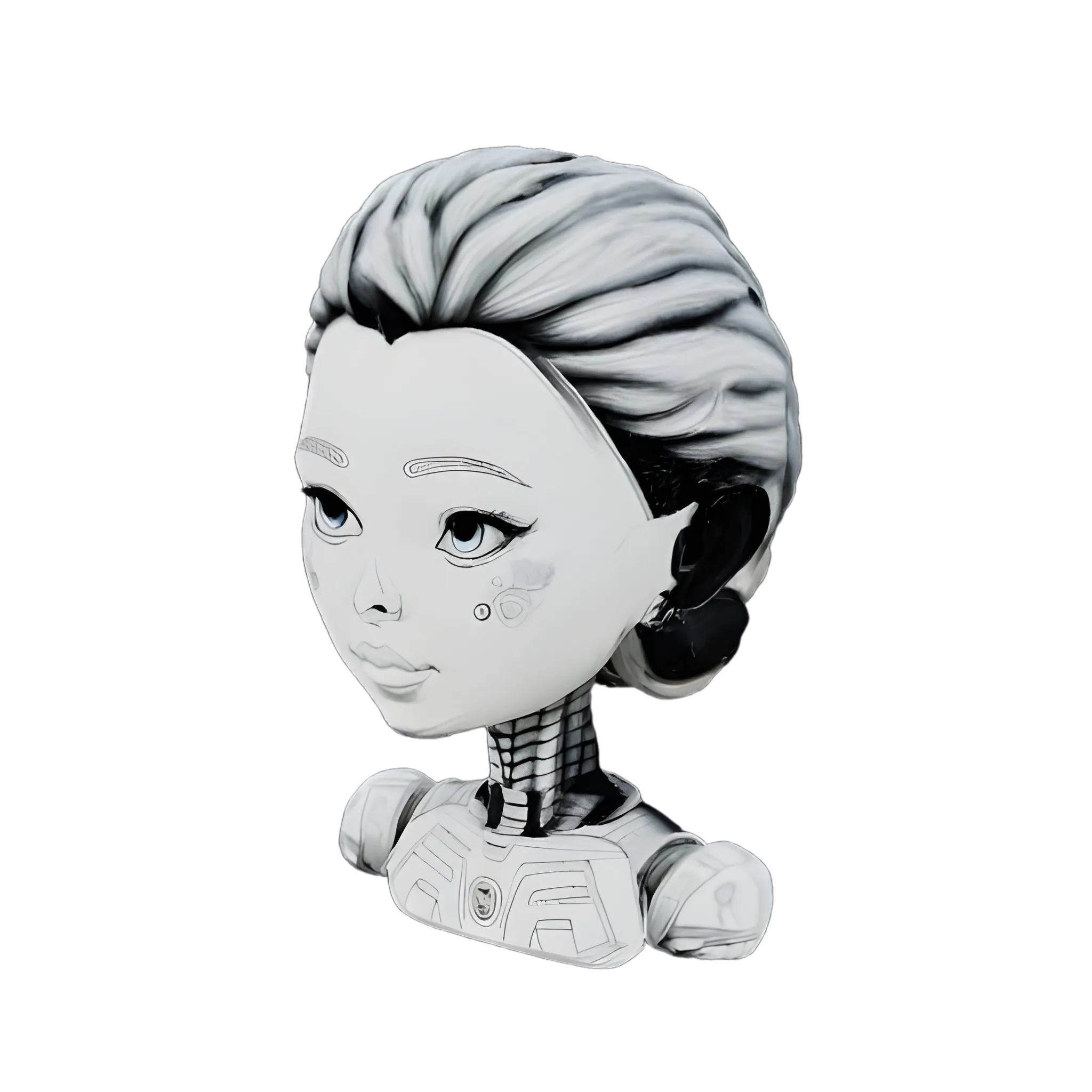 Other STL Download - AstroDroid Girl Bust Collectionby MR AnyCAD