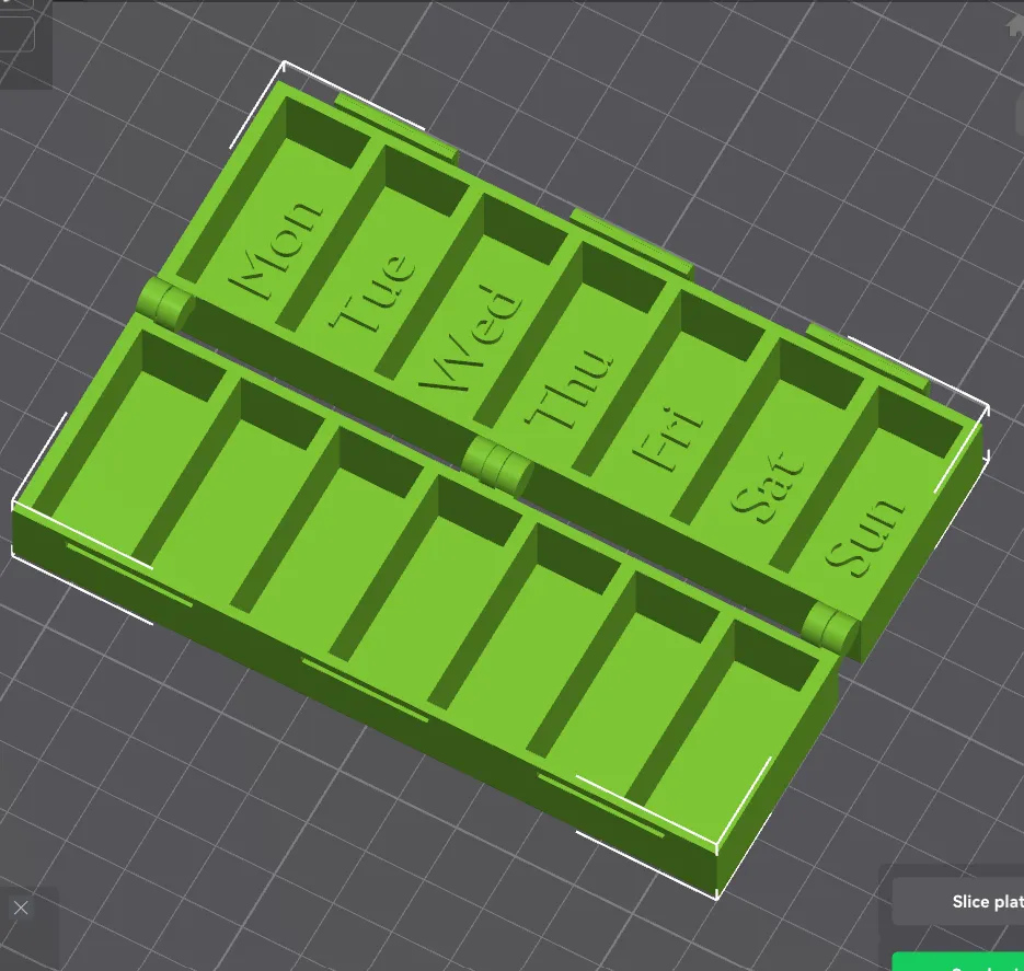 3D Printer Files | 3MF File | Medicine Box | Creality Cloud