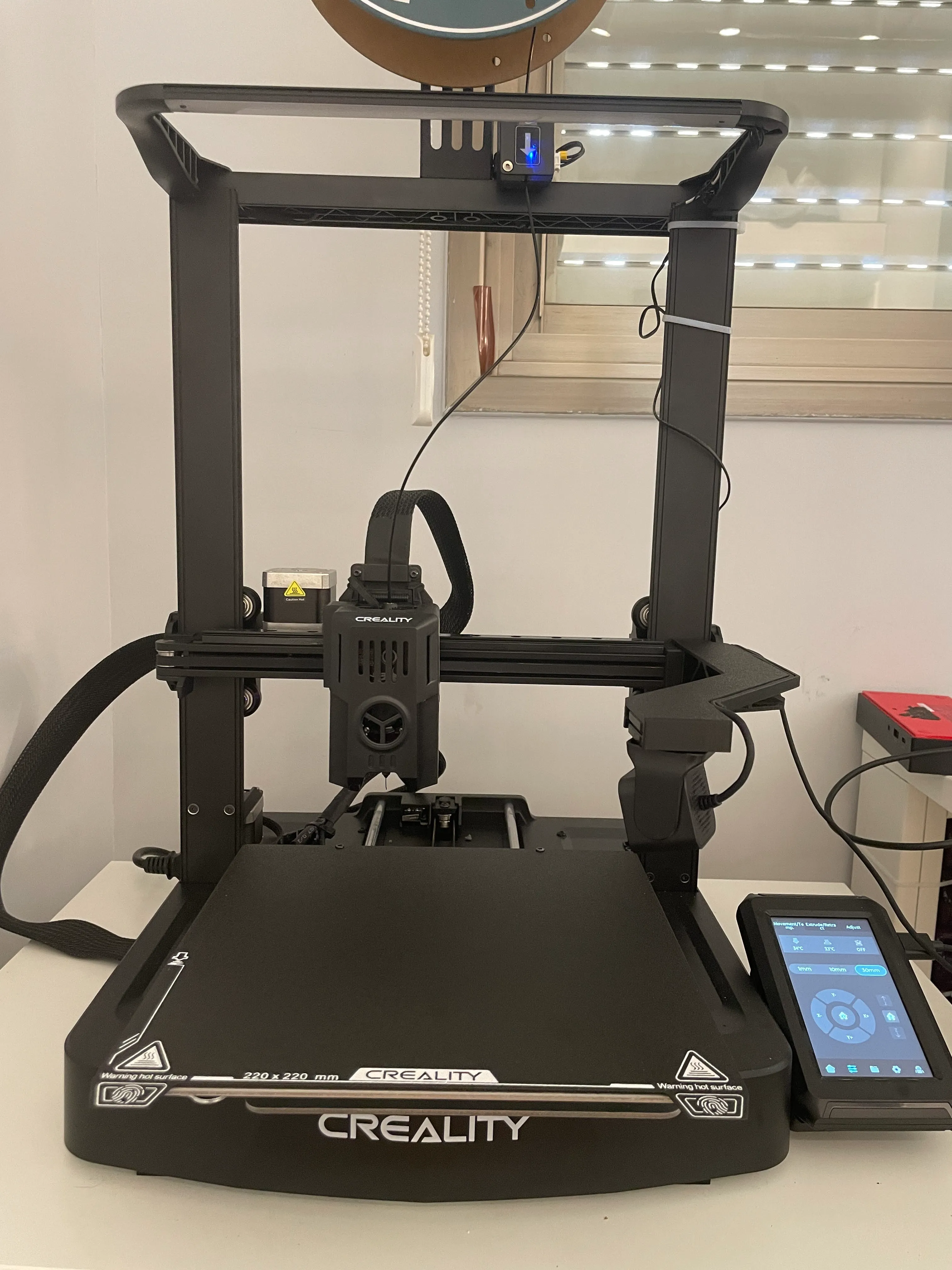 I added some tray for the cable, and printed it. In general it is very good idea, but there is a ...