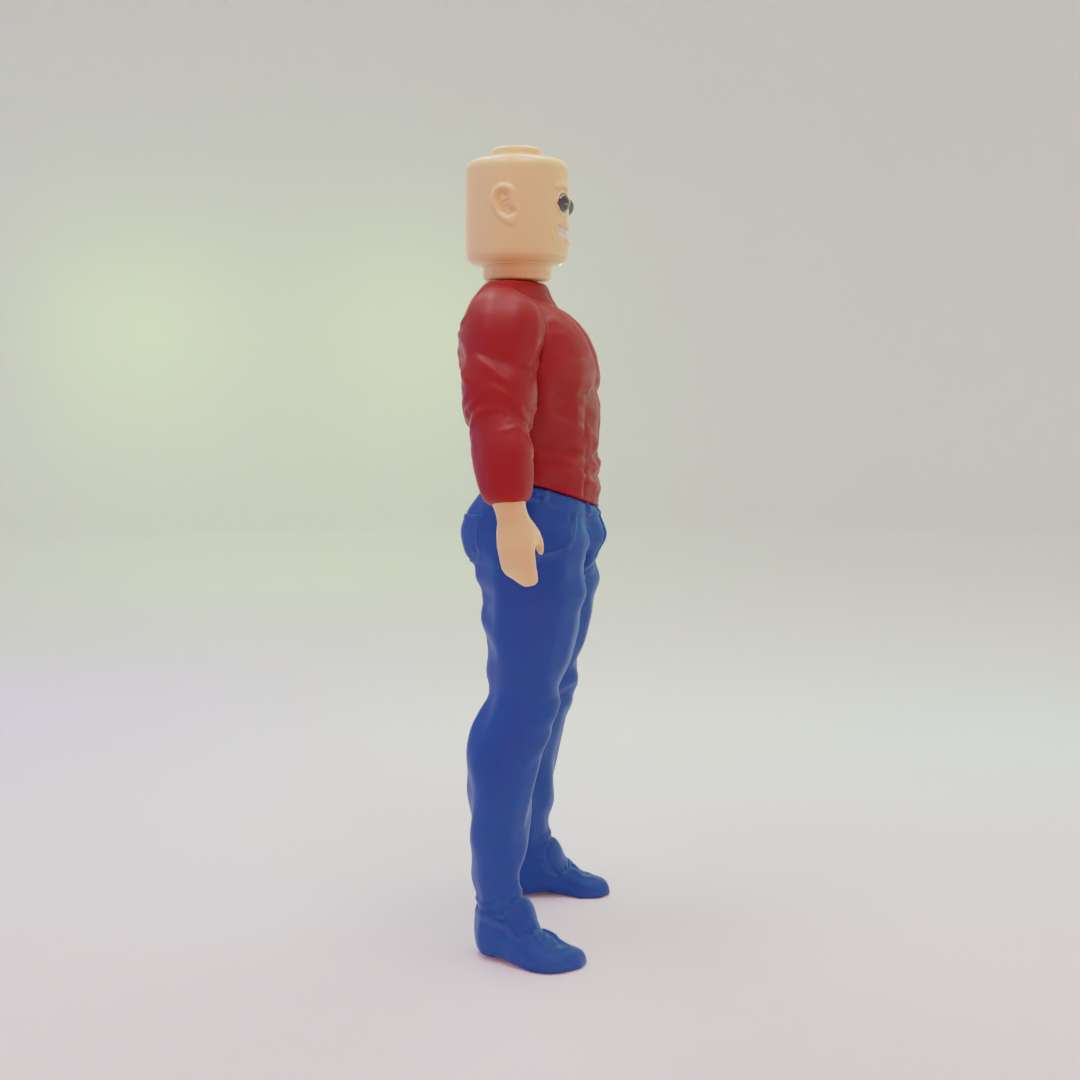 Creepy Real Lego Man | 3D models download | Creality Cloud