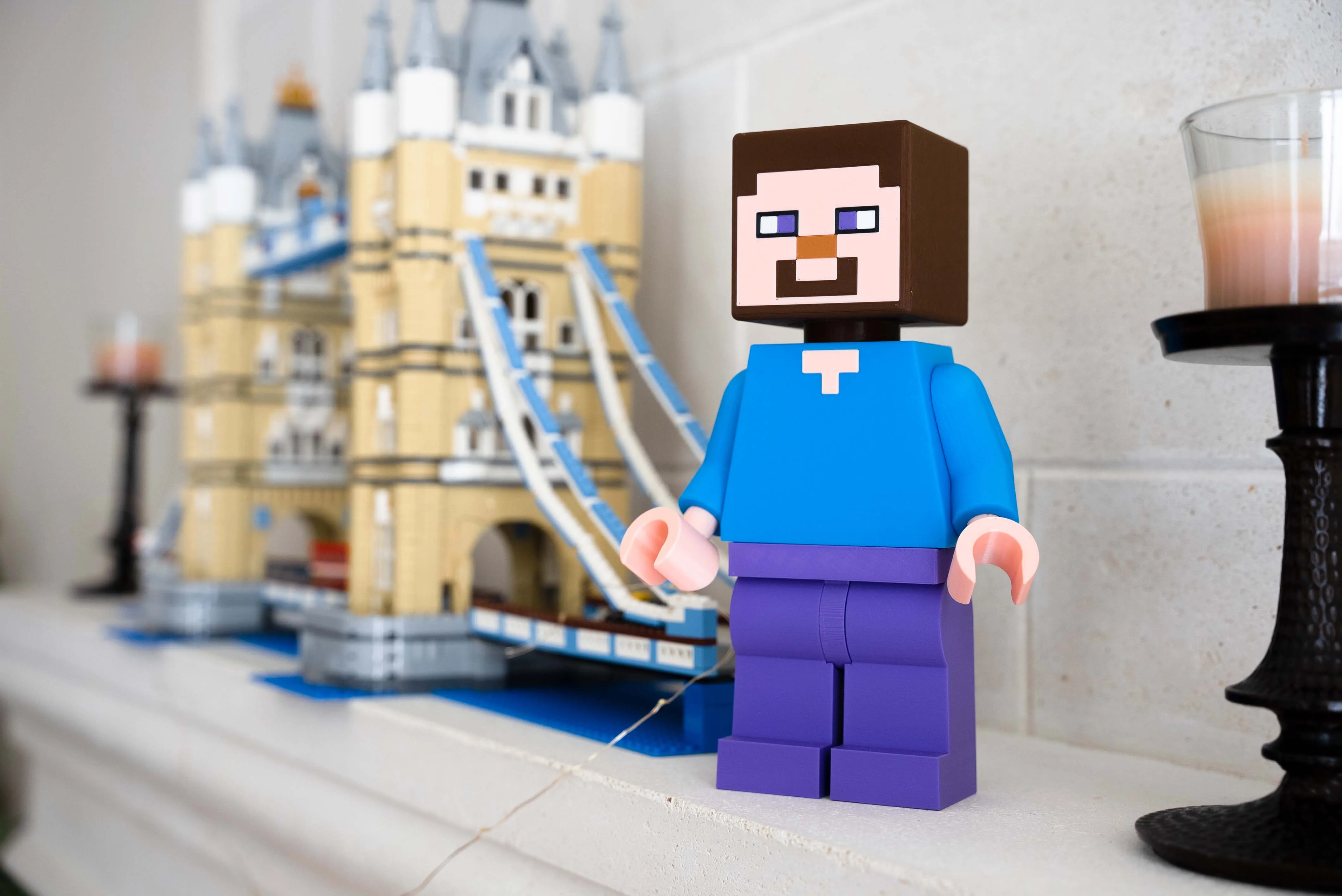 Free Other STL Download - ⛏️ Minecraft Steve Giant Minifigure (16 ...
